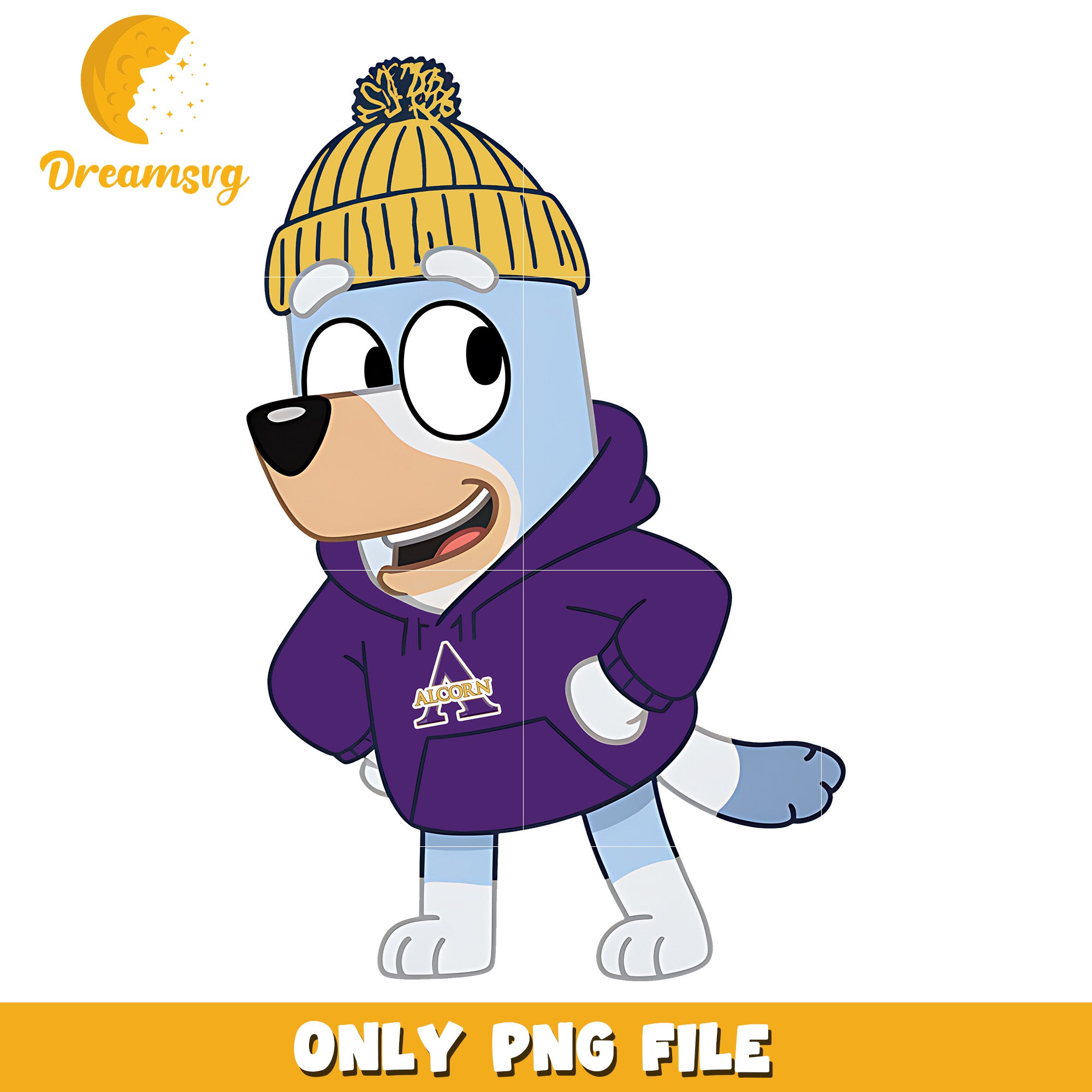 Bluey hoodie logo ncaa png, Alcorn State Braves png, ncaa png ...
