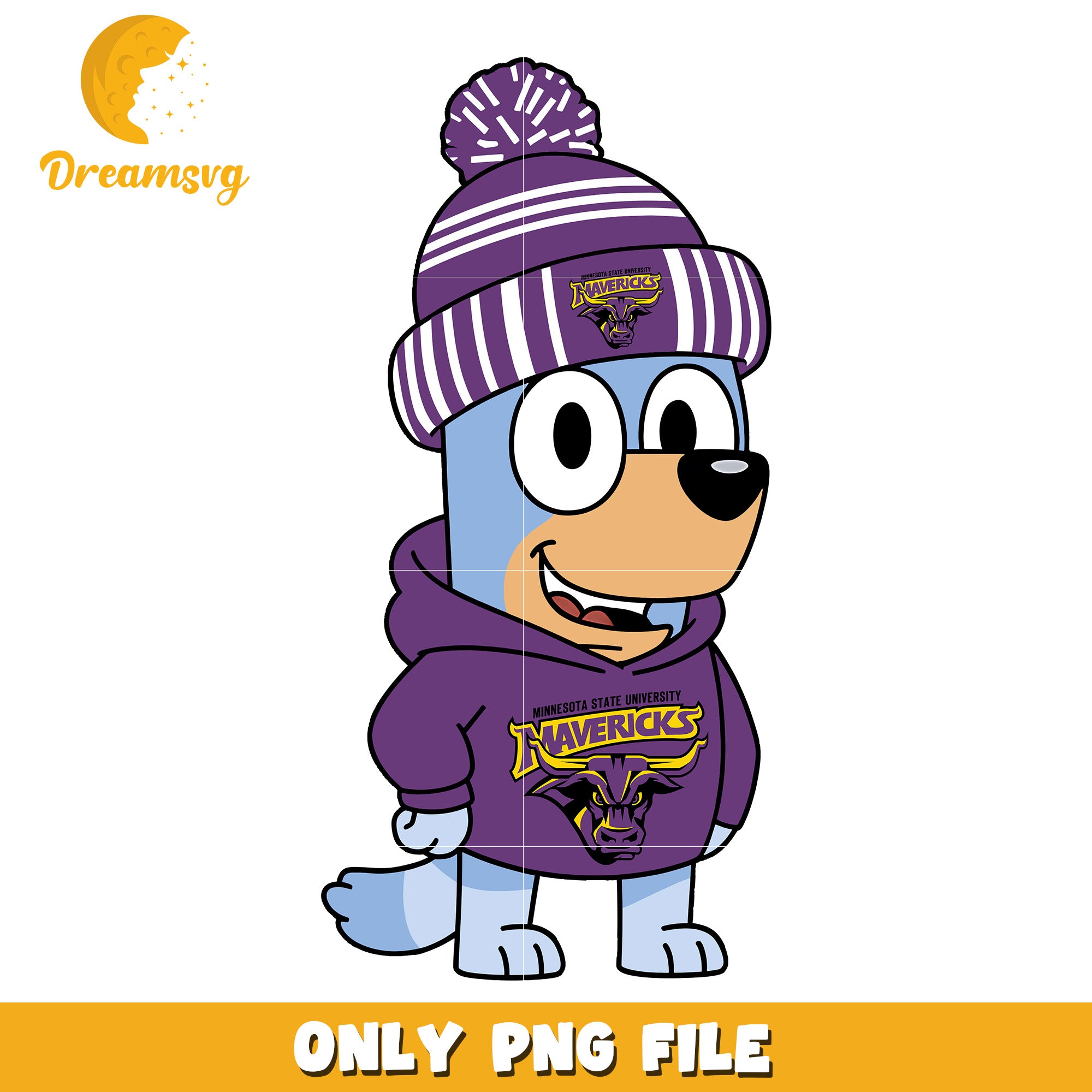 Bluey hoodie logo ncaa png, Minnesota State Mavericks png, ncaa png ...