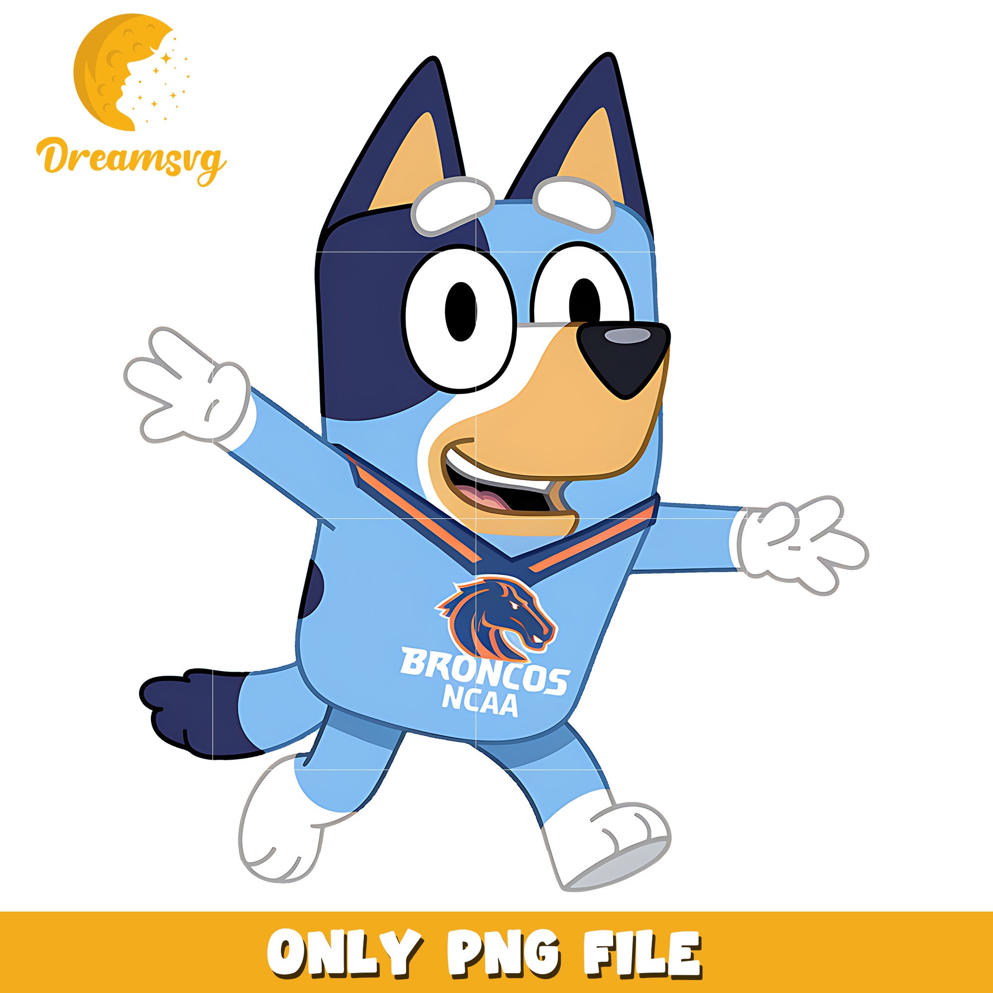 Bluey logo ncaa png, Boise State Broncos png, ncaa png – DreamSVG Store