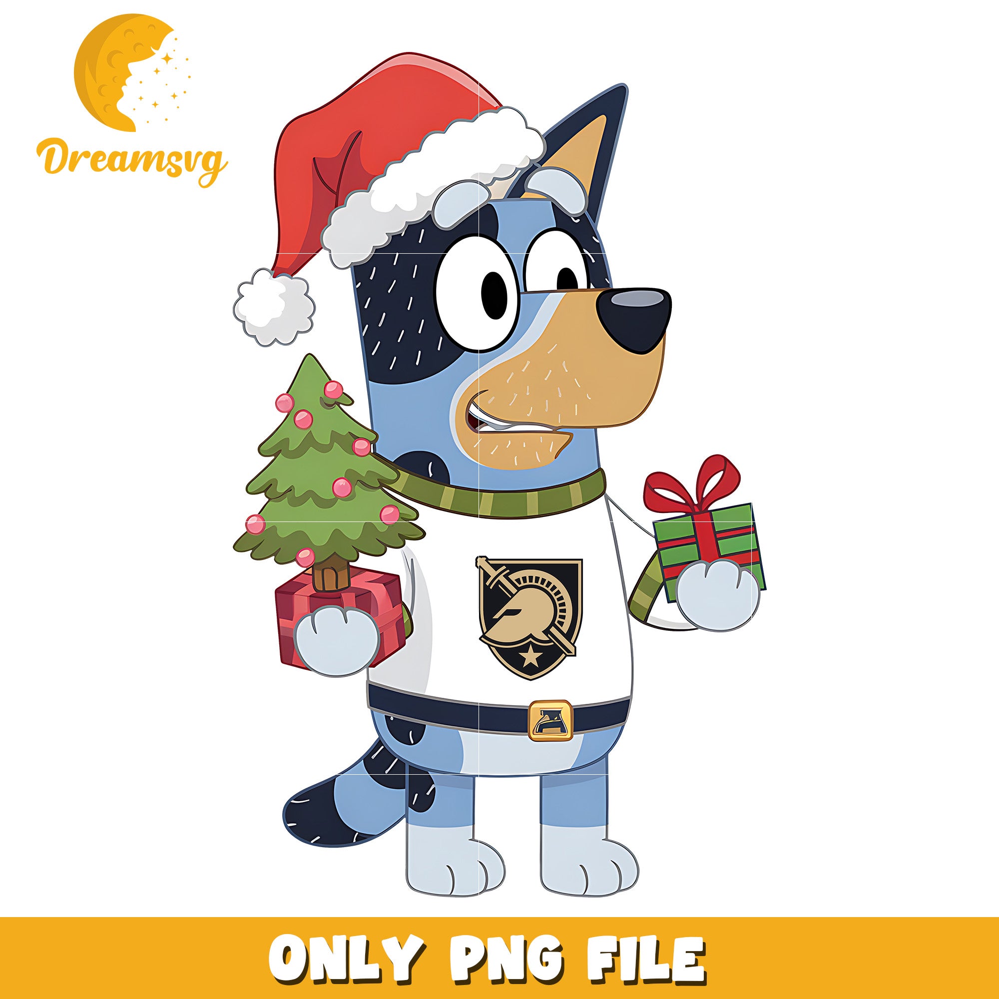 Bluey on christmas png, Army Black Knights png, ncaa png – DreamSVG Store