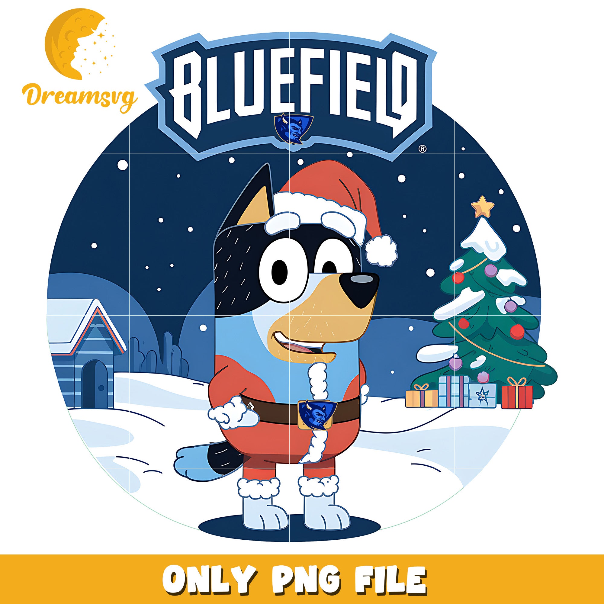 Bluey on christmas png, Bluefield State College png, ncaa png ...