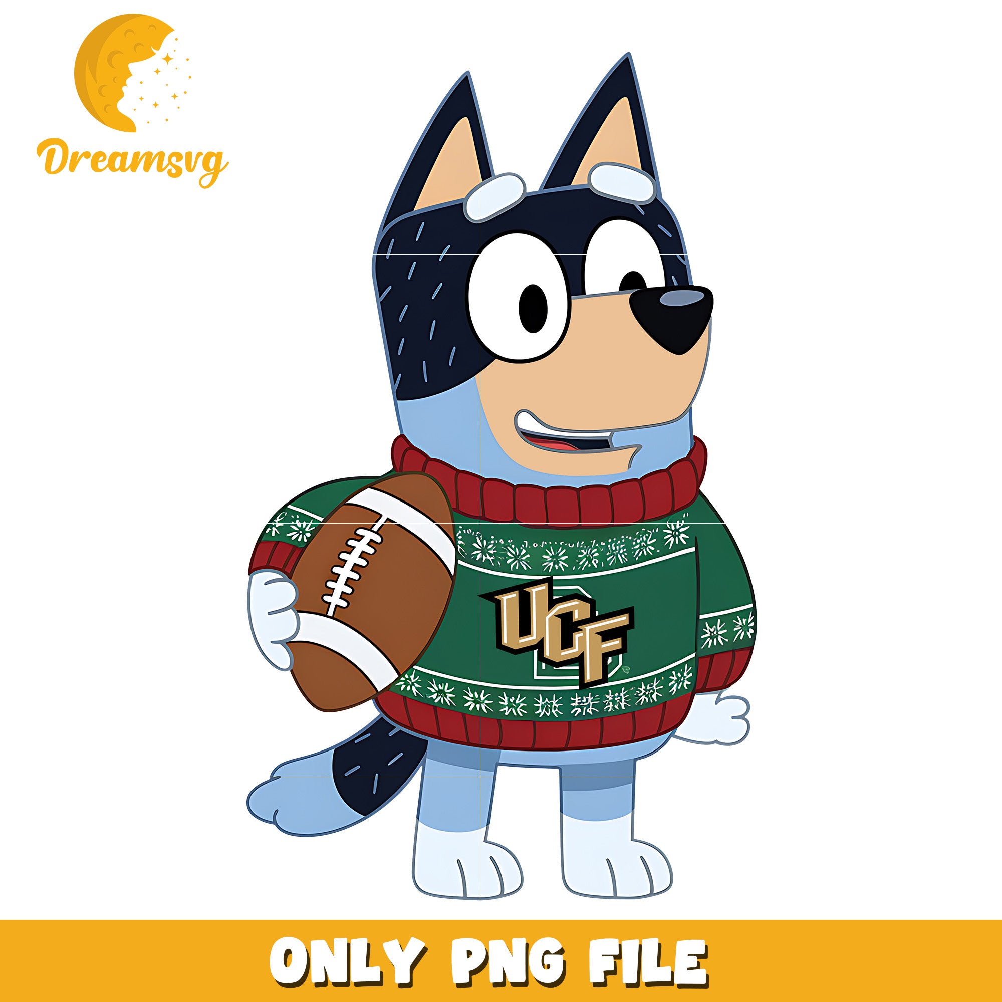 Bluey rugby ball png, Central Florida Knights png, ncaa png – DreamSVG ...