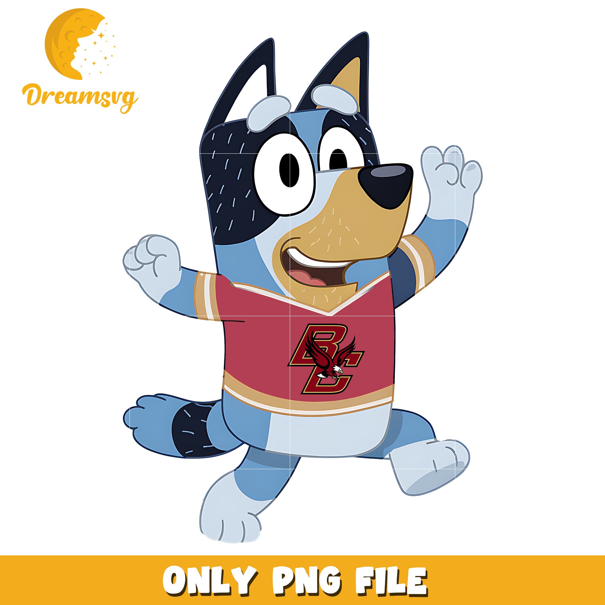 Bluey t-shirt logo ncaa png, Boston College Eagles png, ncaa png ...