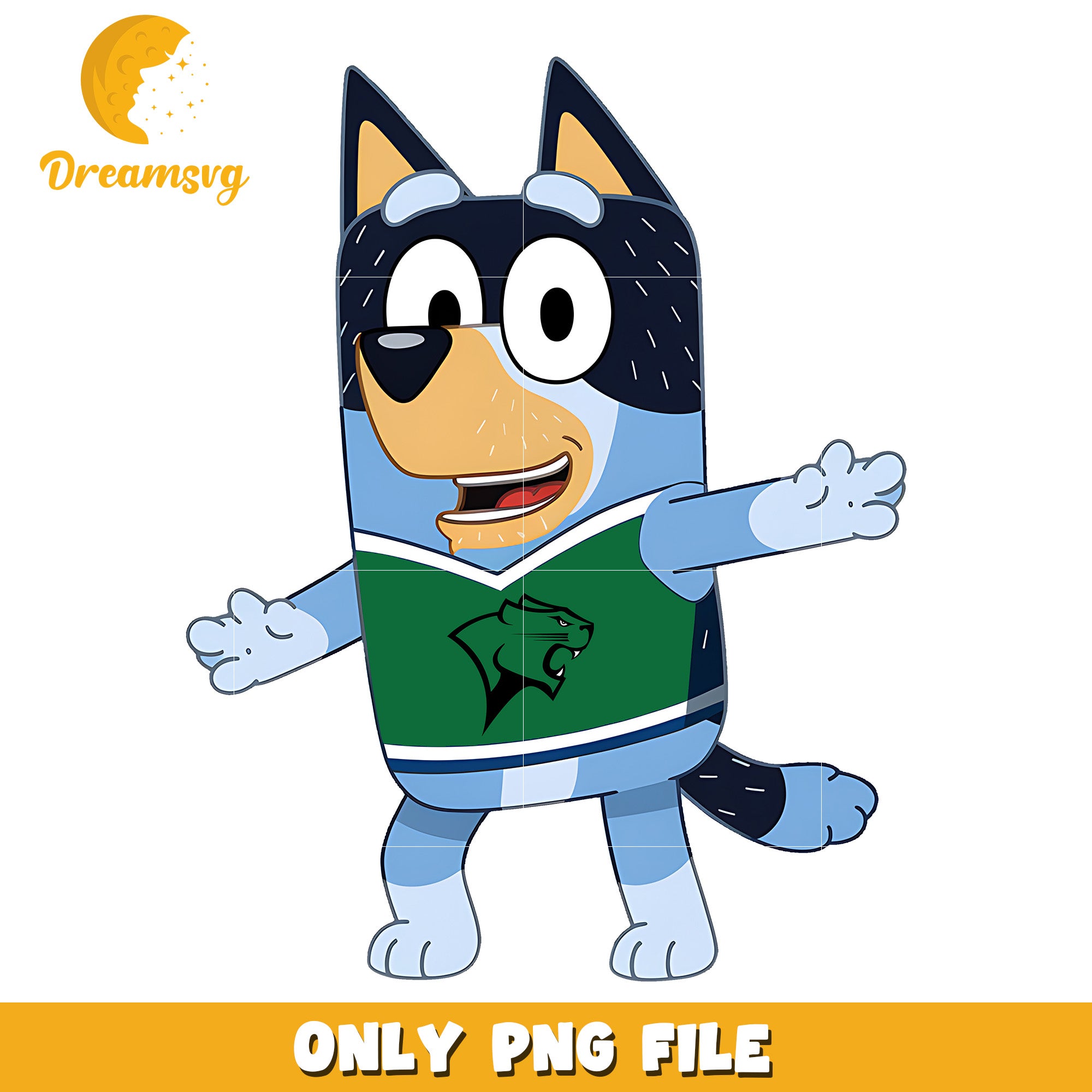 Bluey t-shirt logo ncaa png, Chicago State Cougars png, ncaa png ...