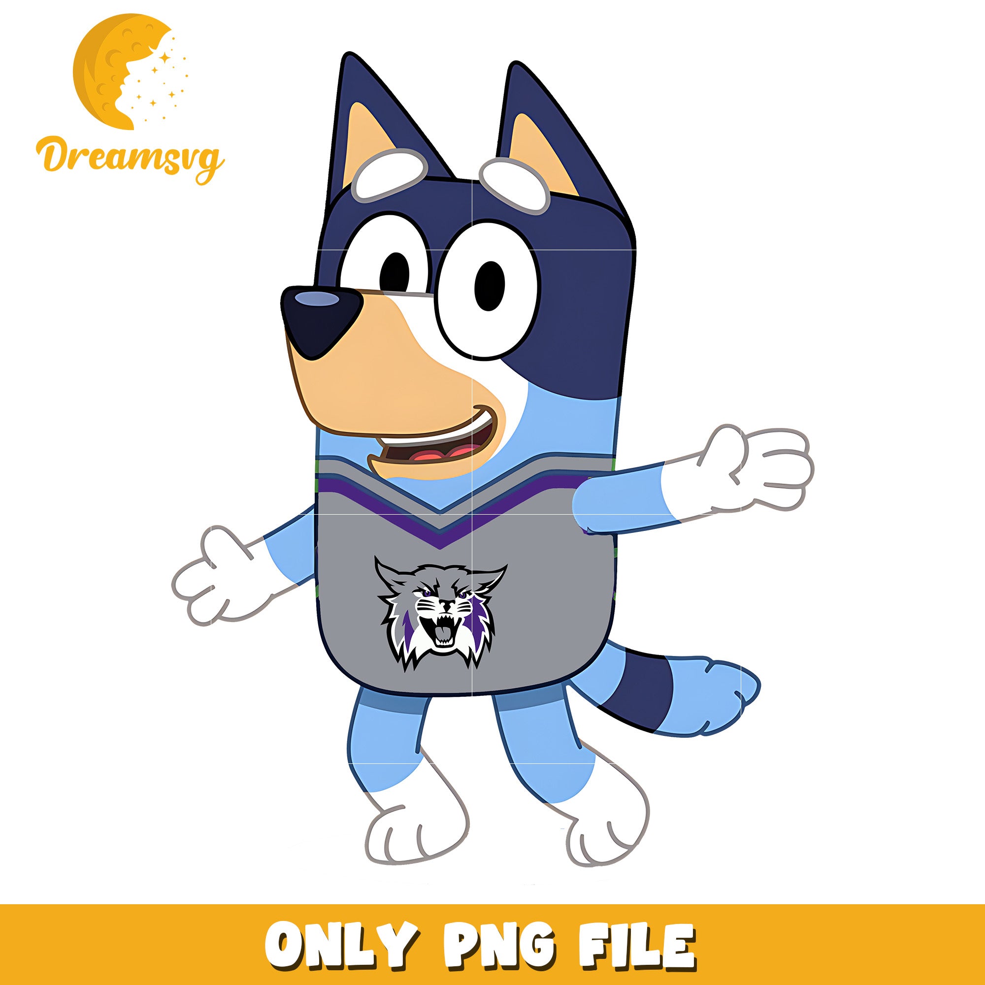 Bluey t-shirt logo ncaa png, Weber State Wildcats png, ncaa png ...