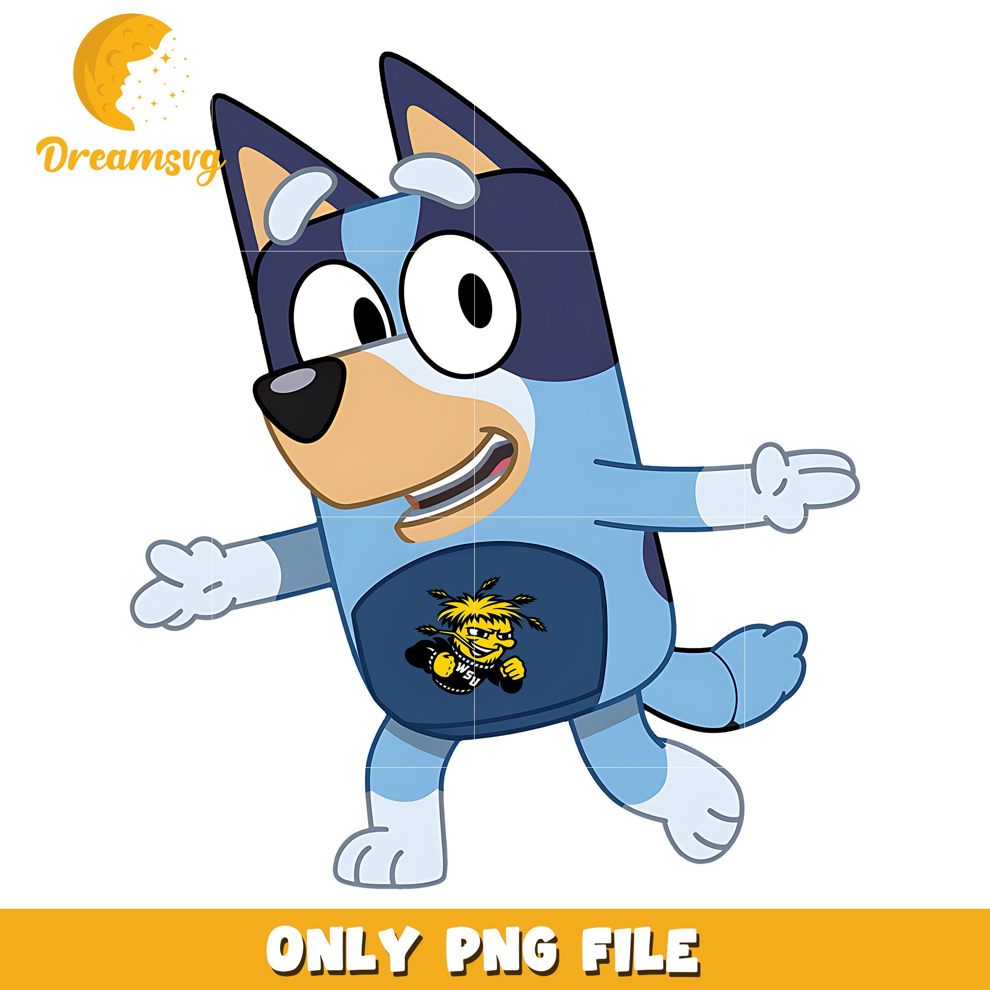 Bluey t-shirt logo ncaa png, Wichita State Shockers png, ncaa png ...