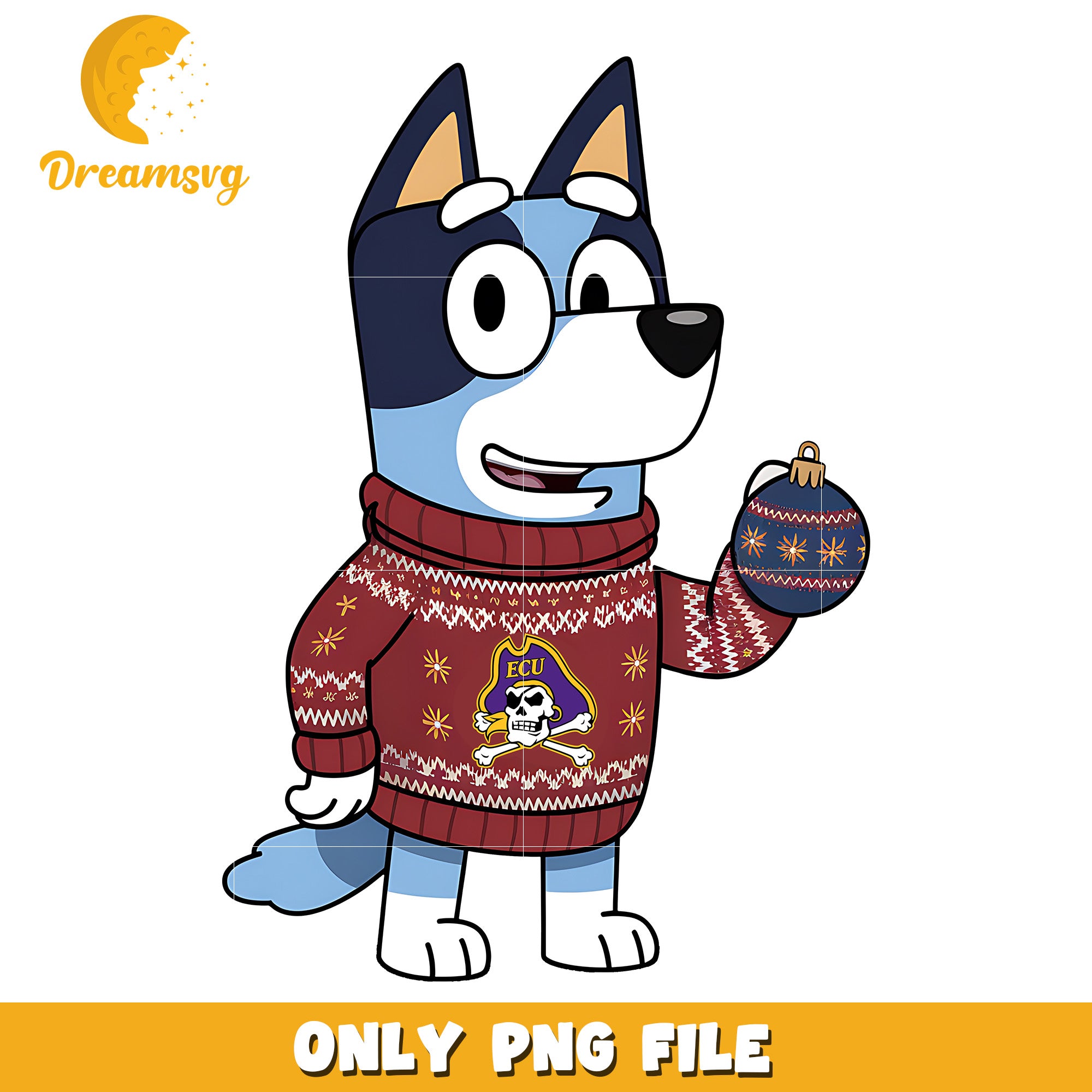 Bluey winter logo ncaa png, East Carolina Pirates png, ncaa png ...