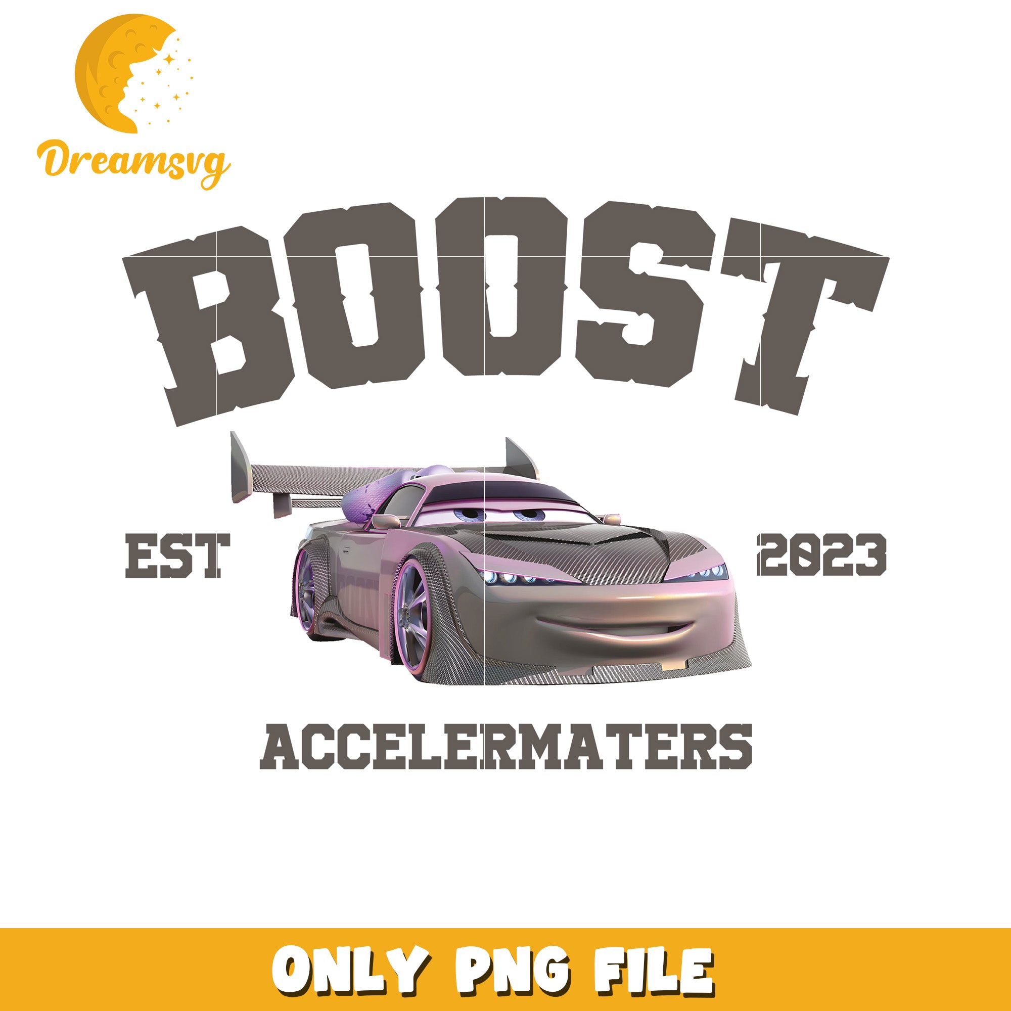 Boost Accelerators PNG 2023 Car – DreamSVG Store