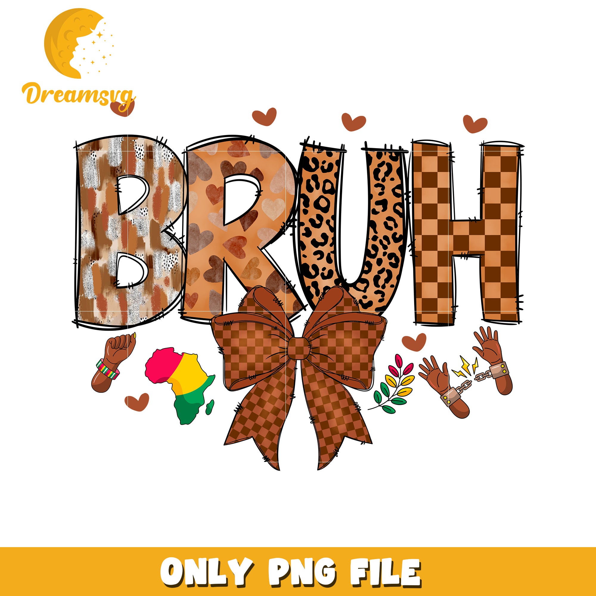 Bruh PNG Sublimation Design – DreamSVG Store