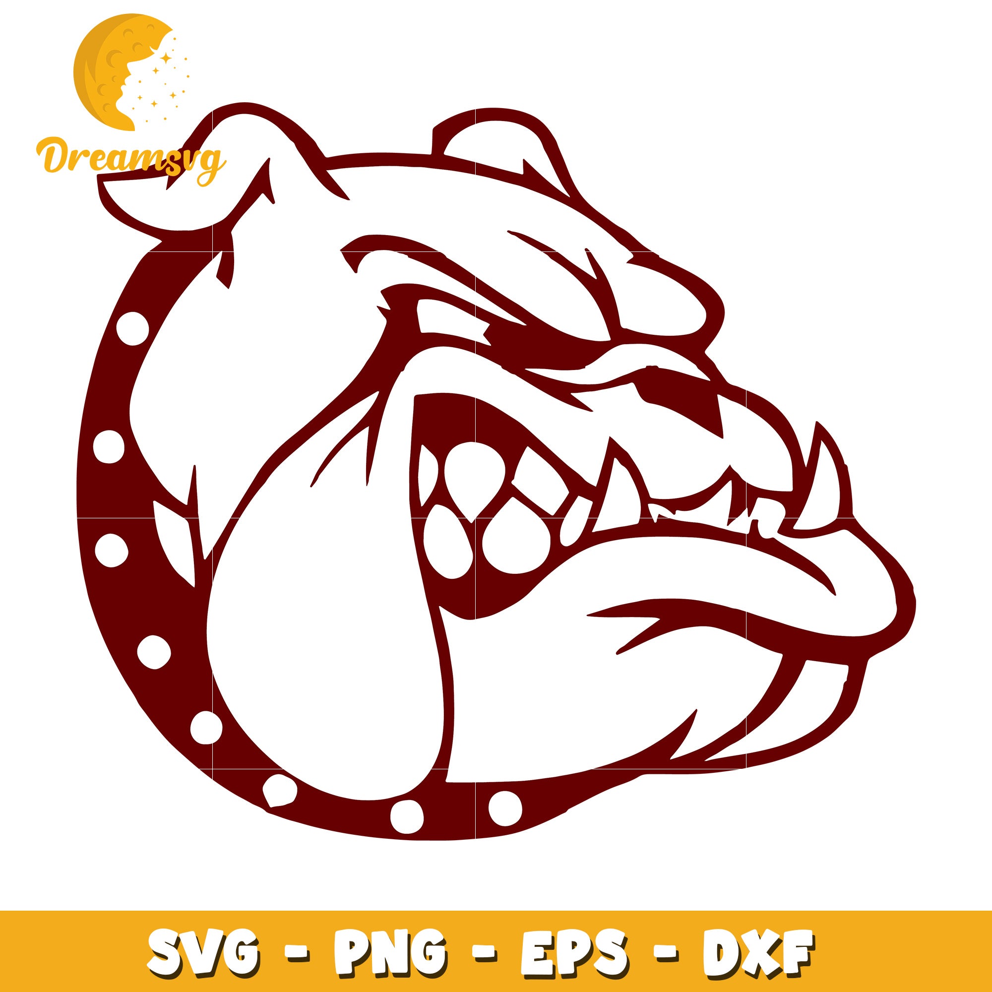 Bulldog SVG Clipart Design for Cricut and Cutting Machines – DreamSVG Store