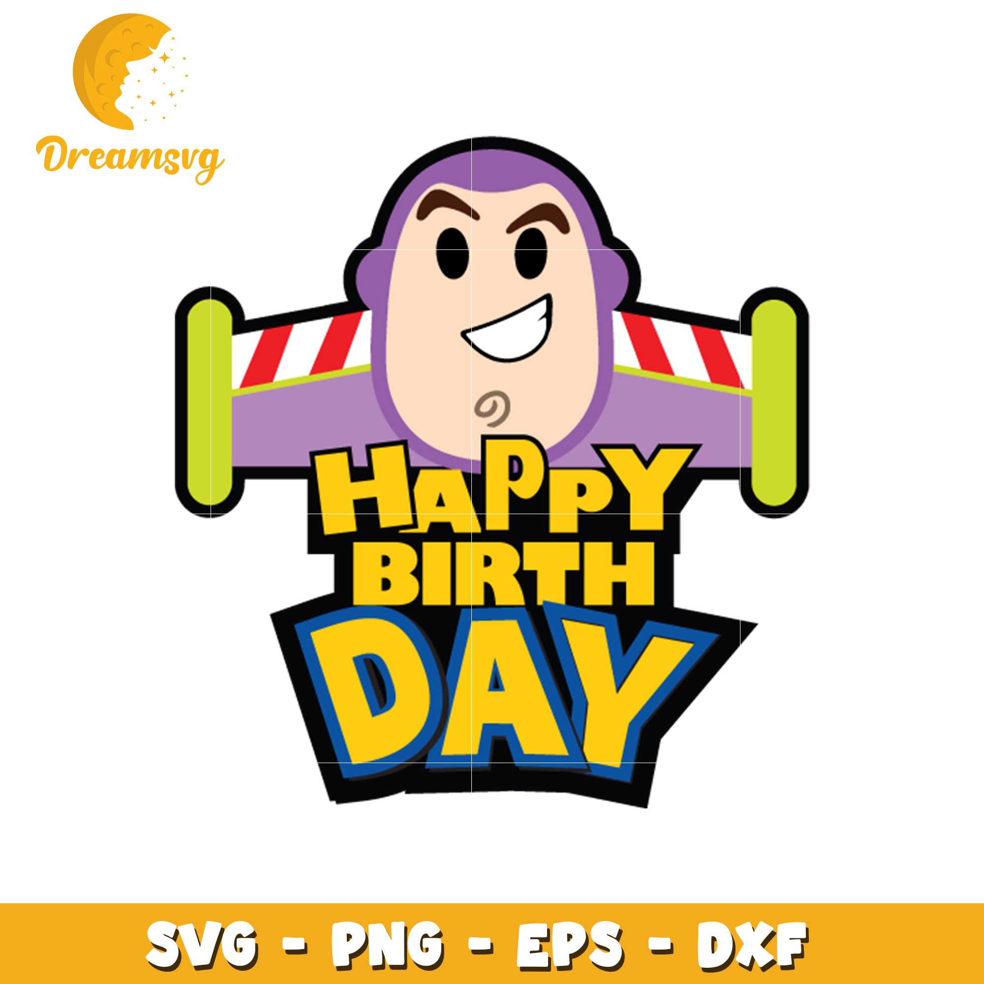 Buzz Lightyear Birthday SVG Cut File – DreamSVG Store