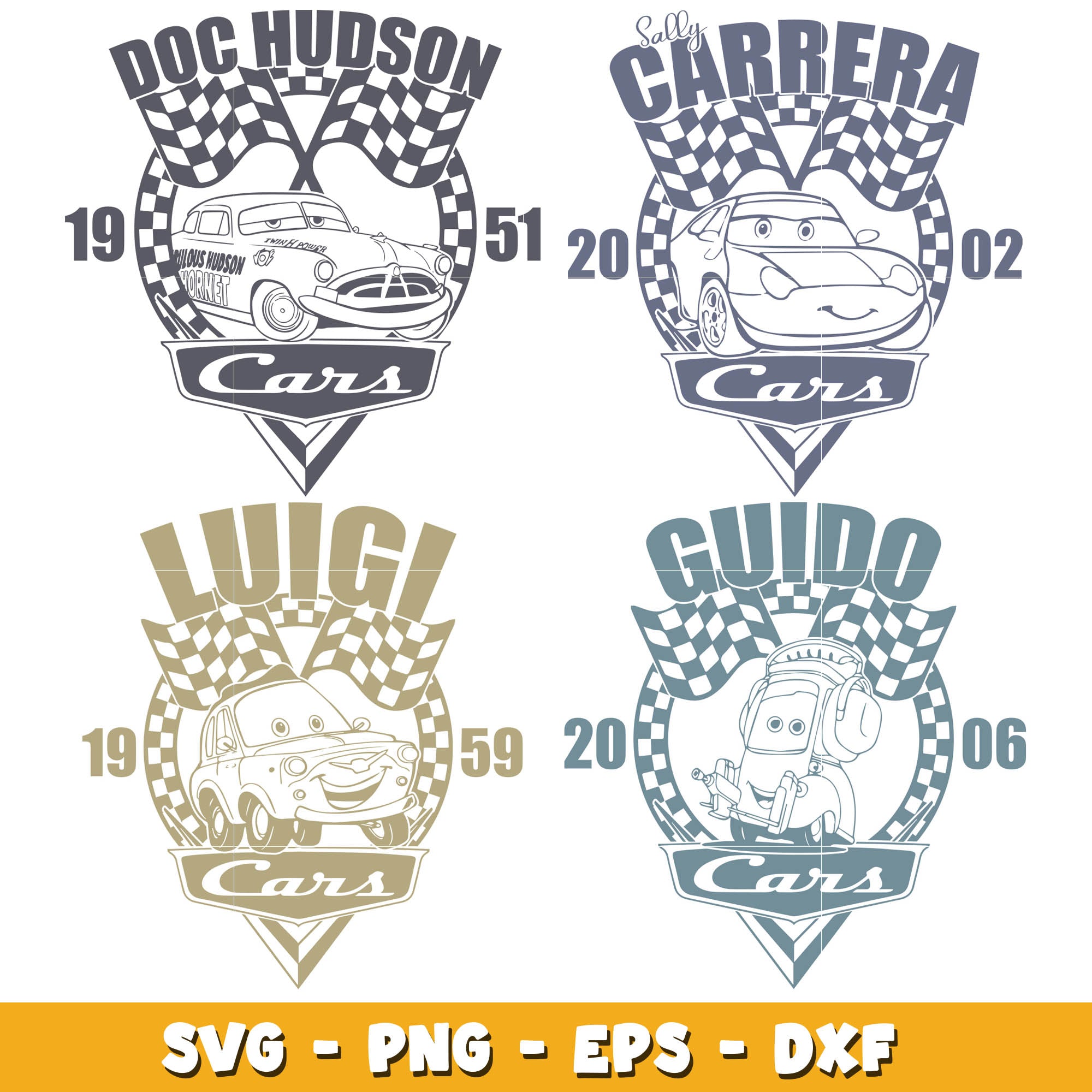 Disney mcqueen car svg bundle, Disney car svg, Disney svg – DreamSVG Store