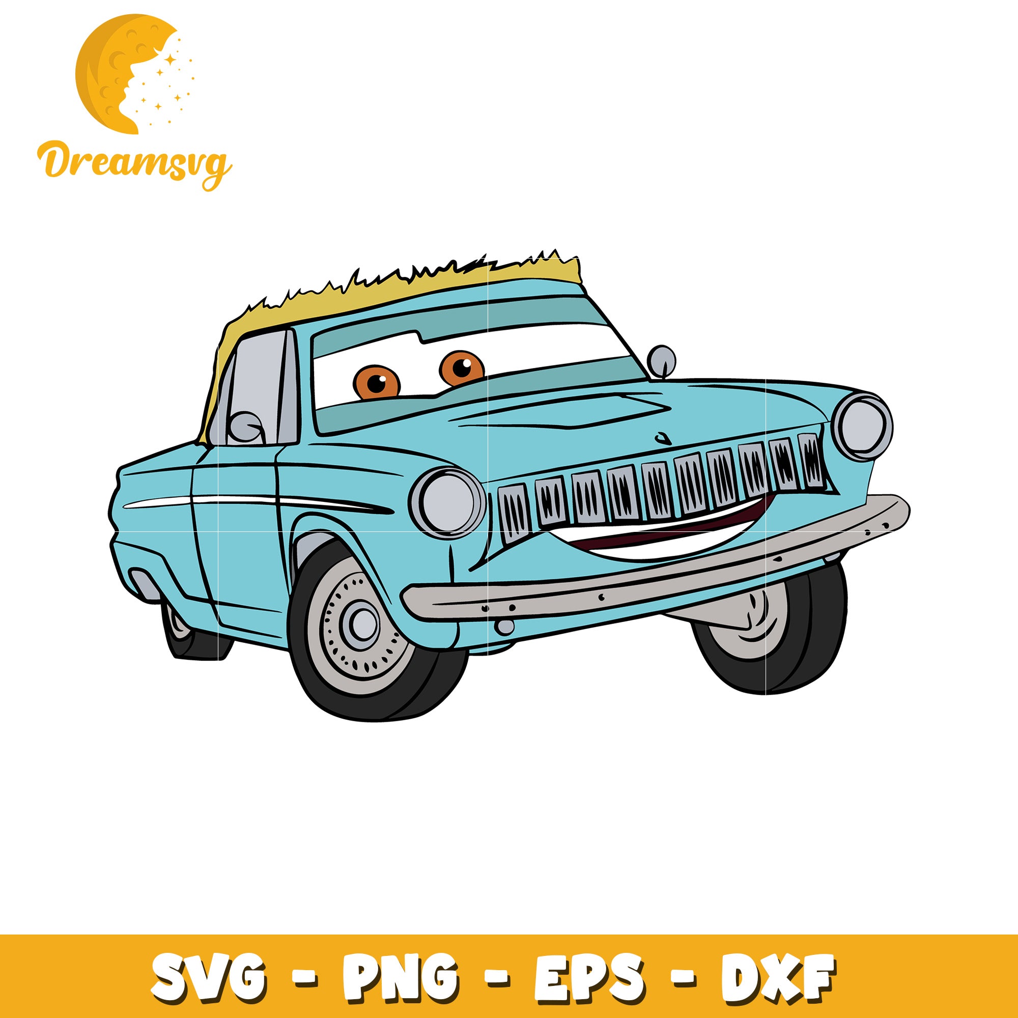 Cars Toon Mater SVG Cut File – DreamSVG Store