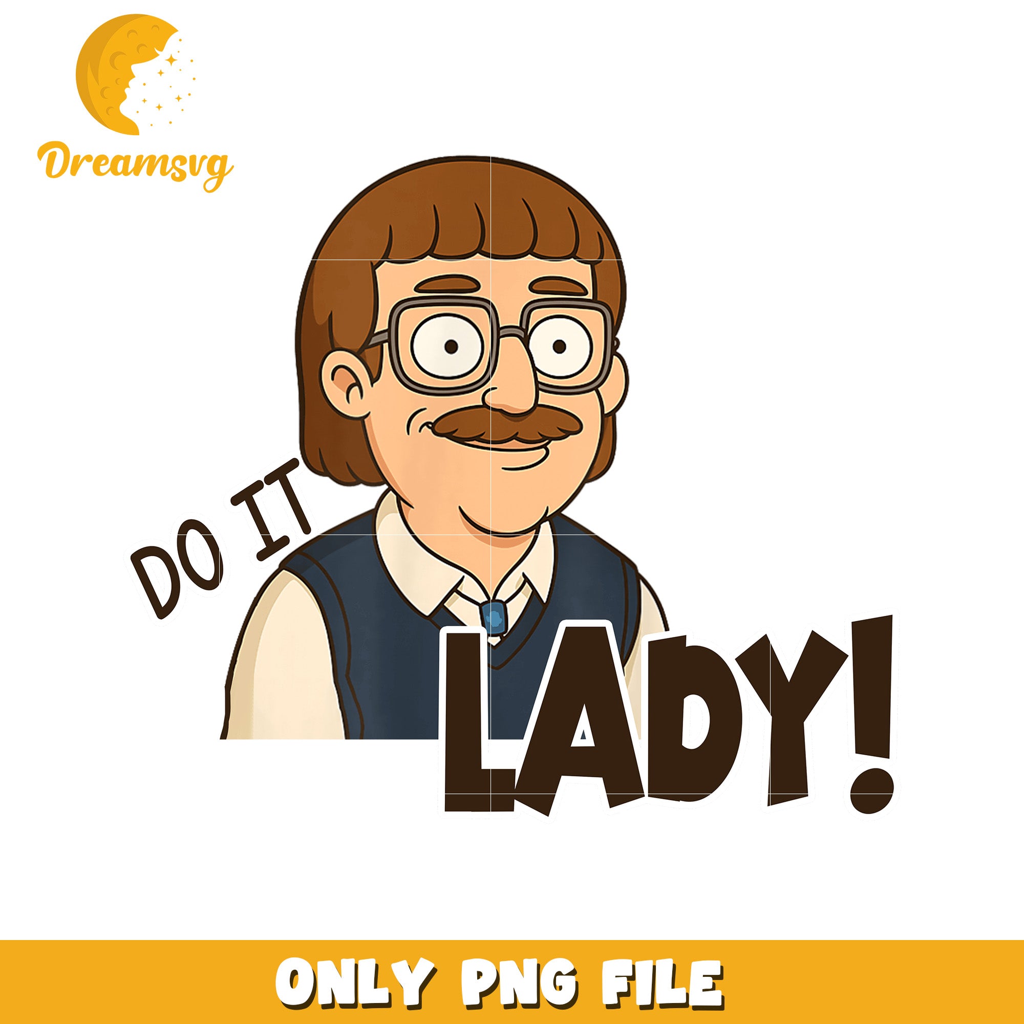 Cartoon do it lady png, awkward humor png, office joke png – DreamSVG Store