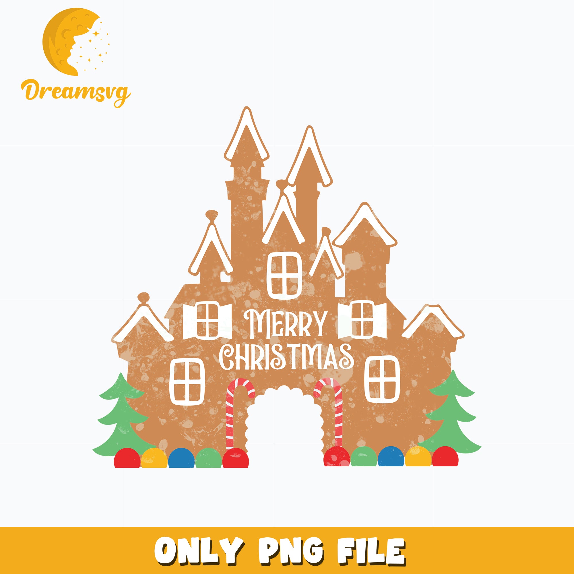Castle Gingerbread png – DreamSVG Store