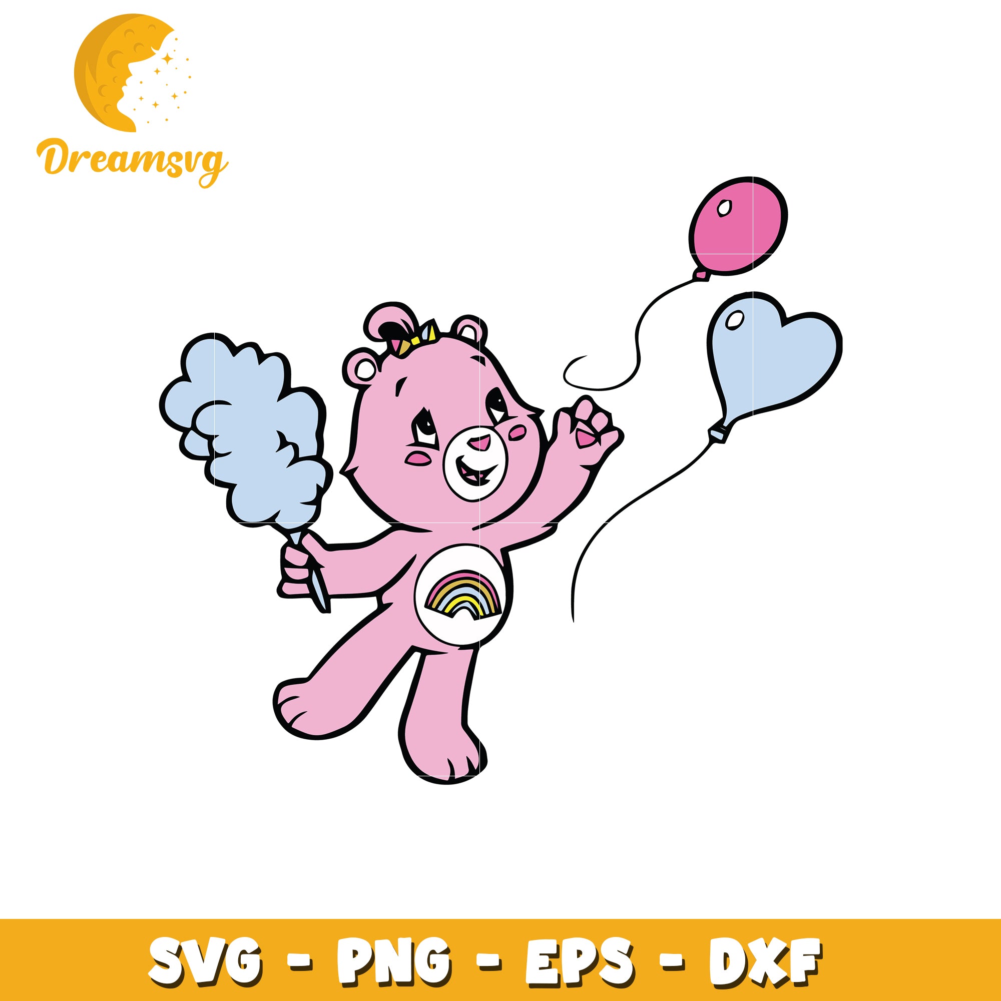 Cheer Bear SVG Cut File – DreamSVG Store