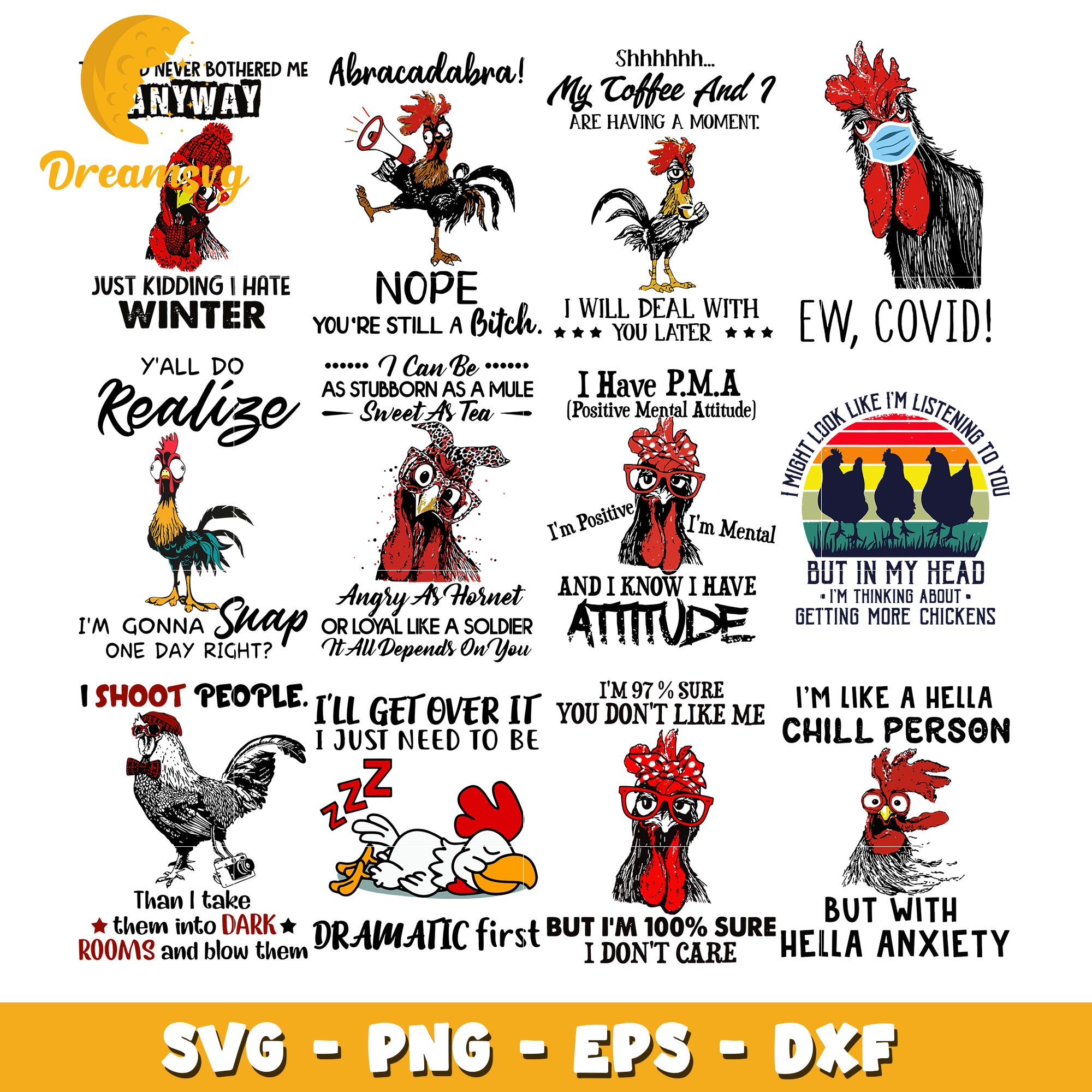 I'm like a hella chill person bundle svg, ew covid svg – DreamSVG Store