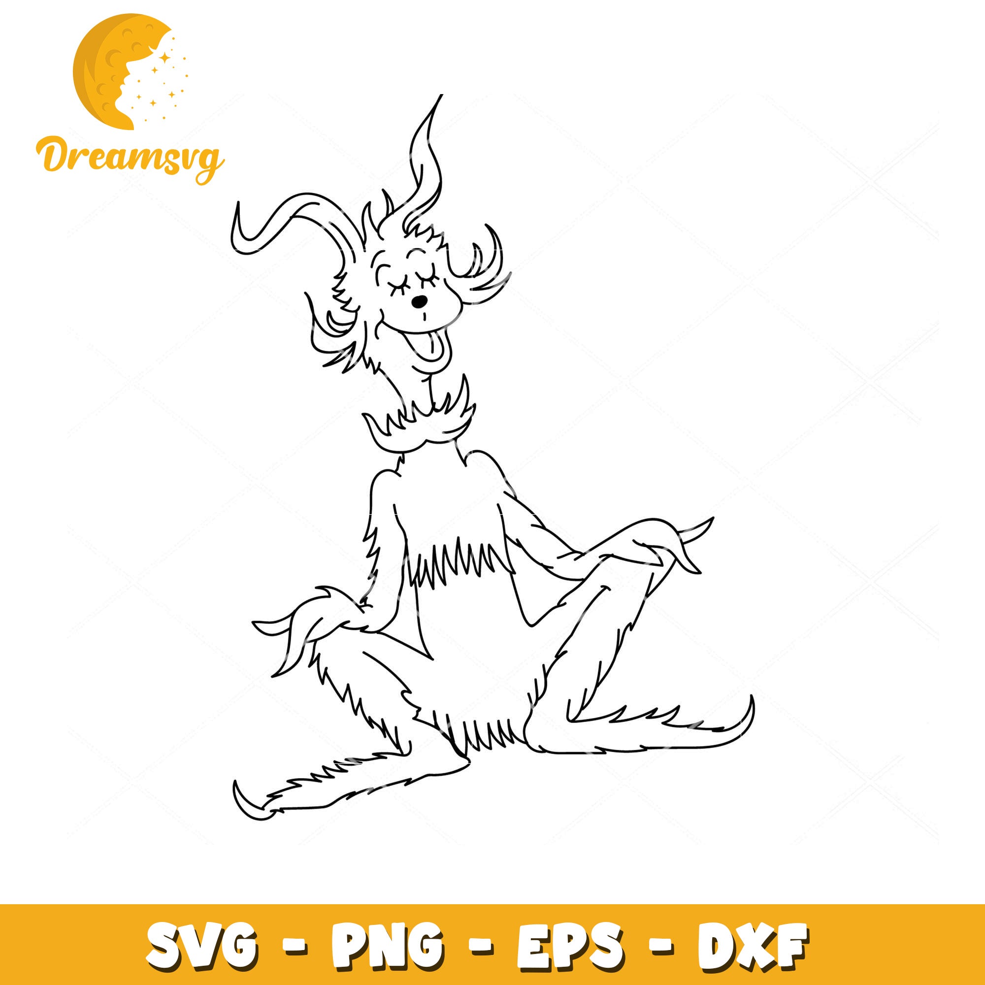 Colorful fun creature SVG for crafts and designs instant download ...