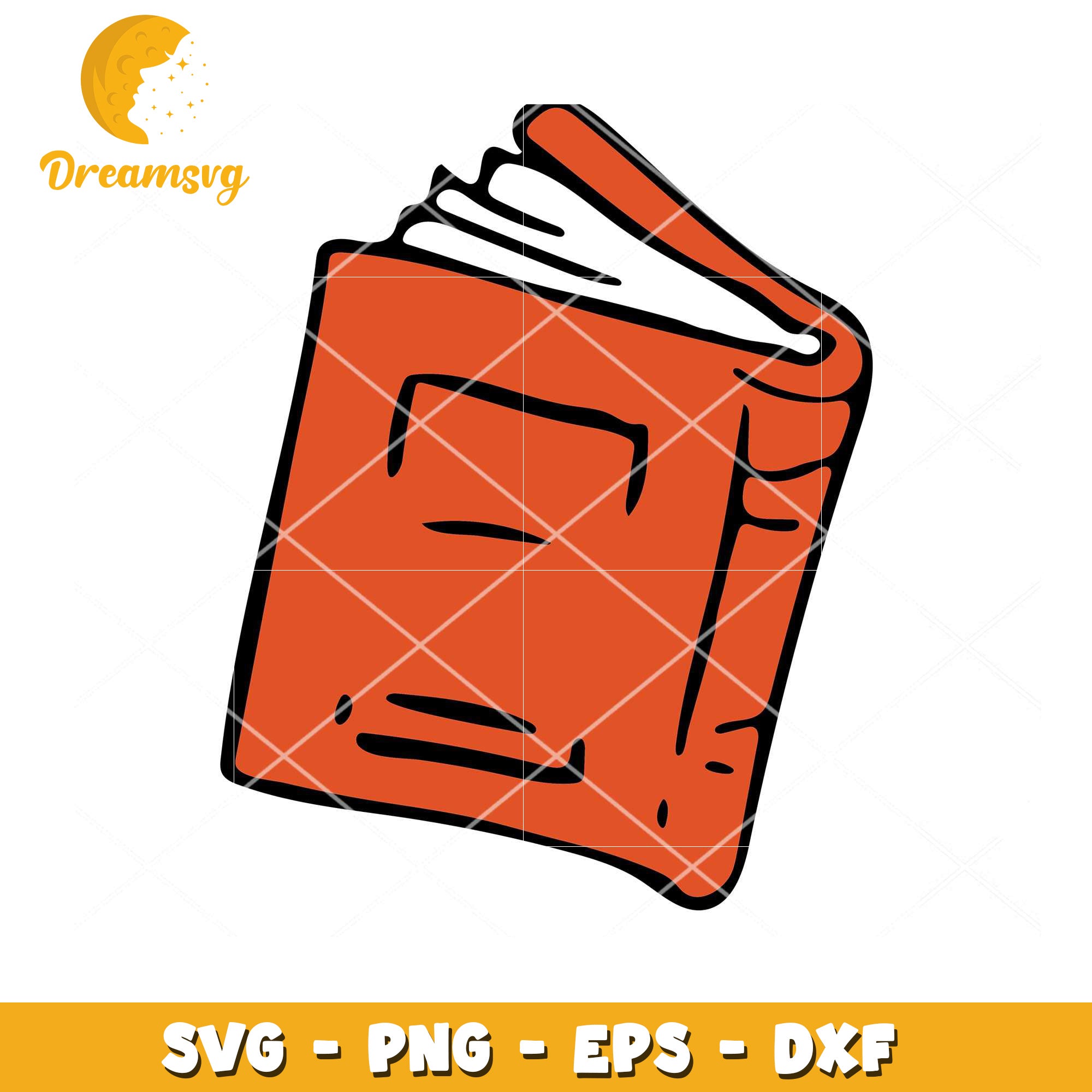 Cute Book SVG PNG EPS DXF – DreamSVG Store