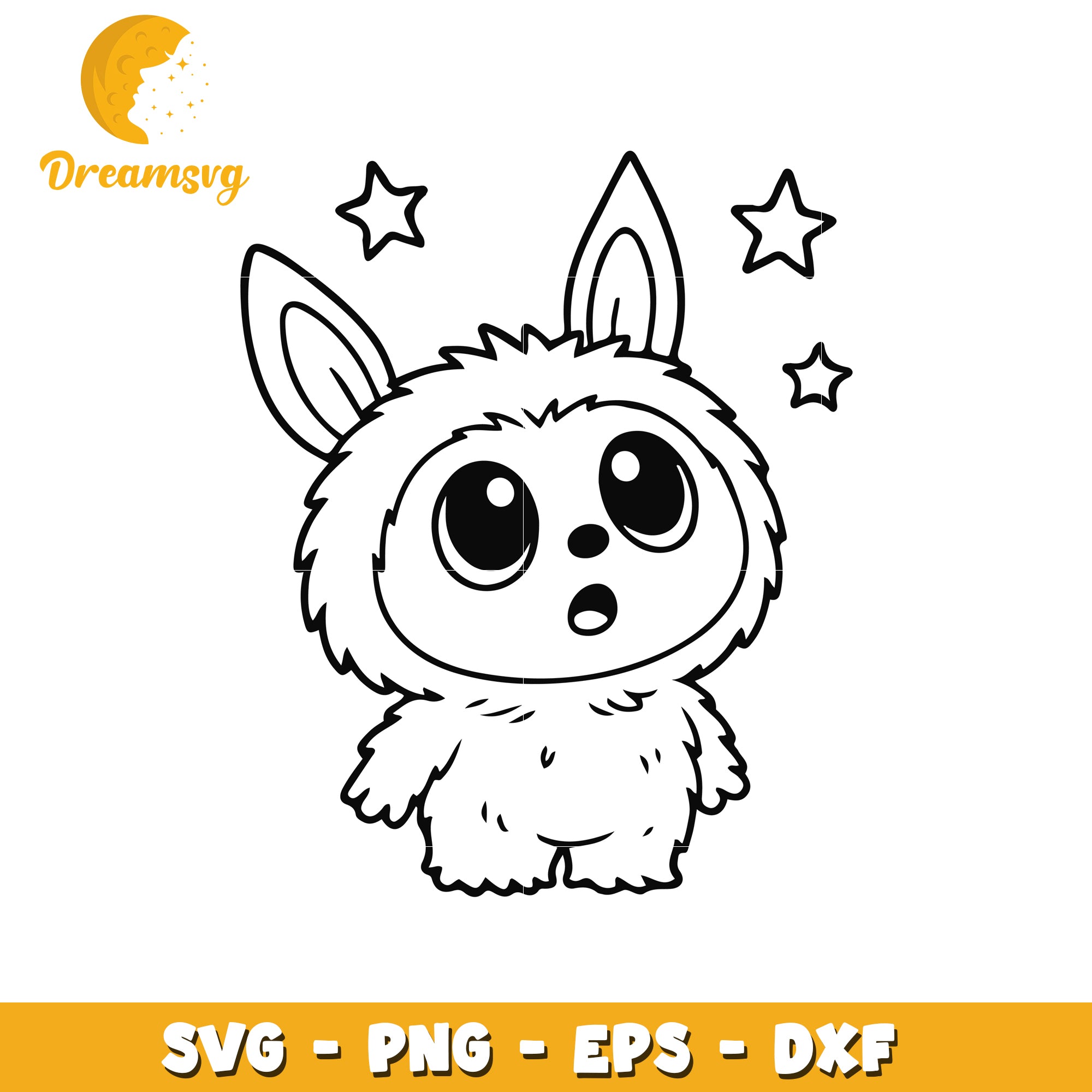 Cute chibi labubu svg, halloween svg, popmart labubu svg – DreamSVG Store