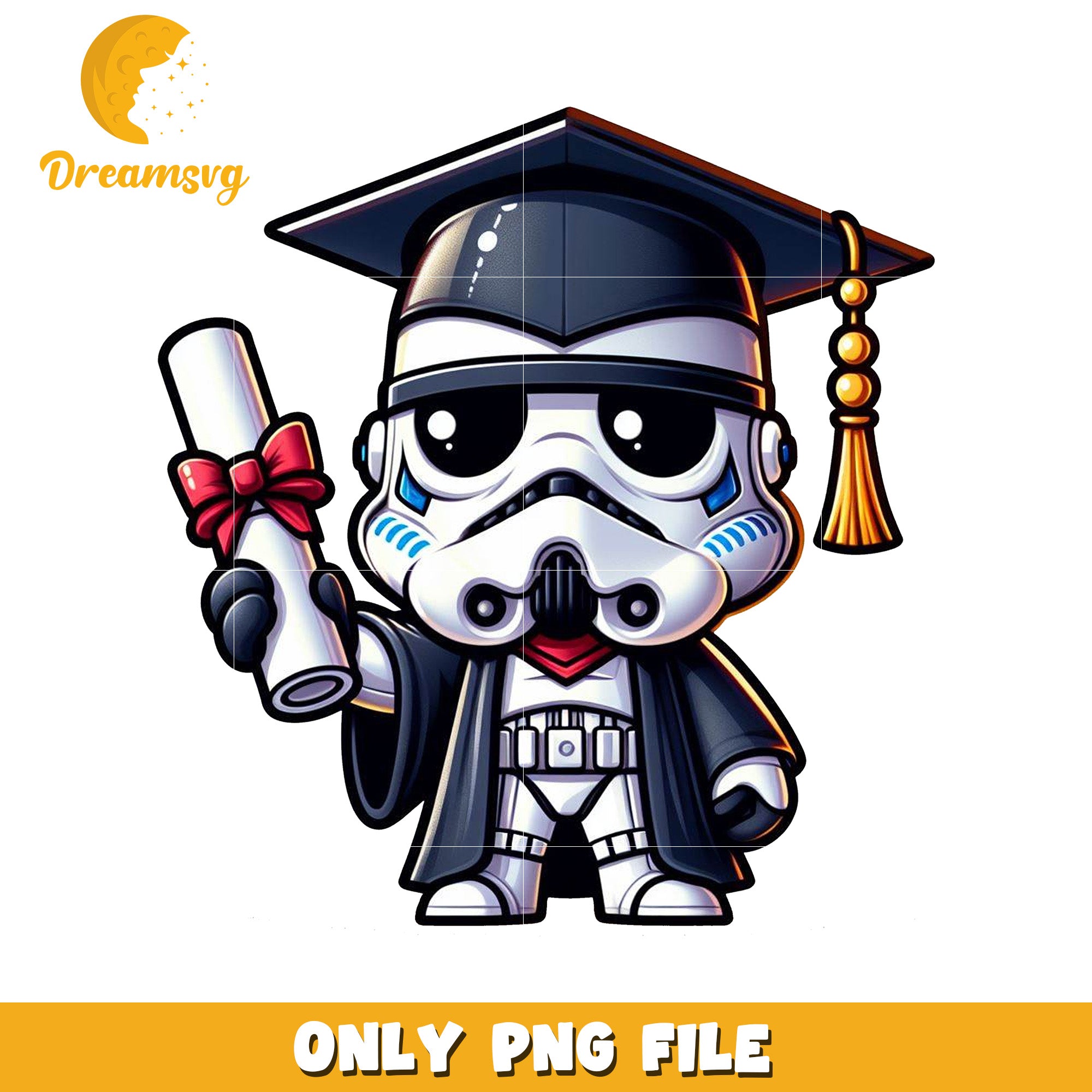Cute stormtrooper graduation png, star wars movie png, stormtrooper st ...