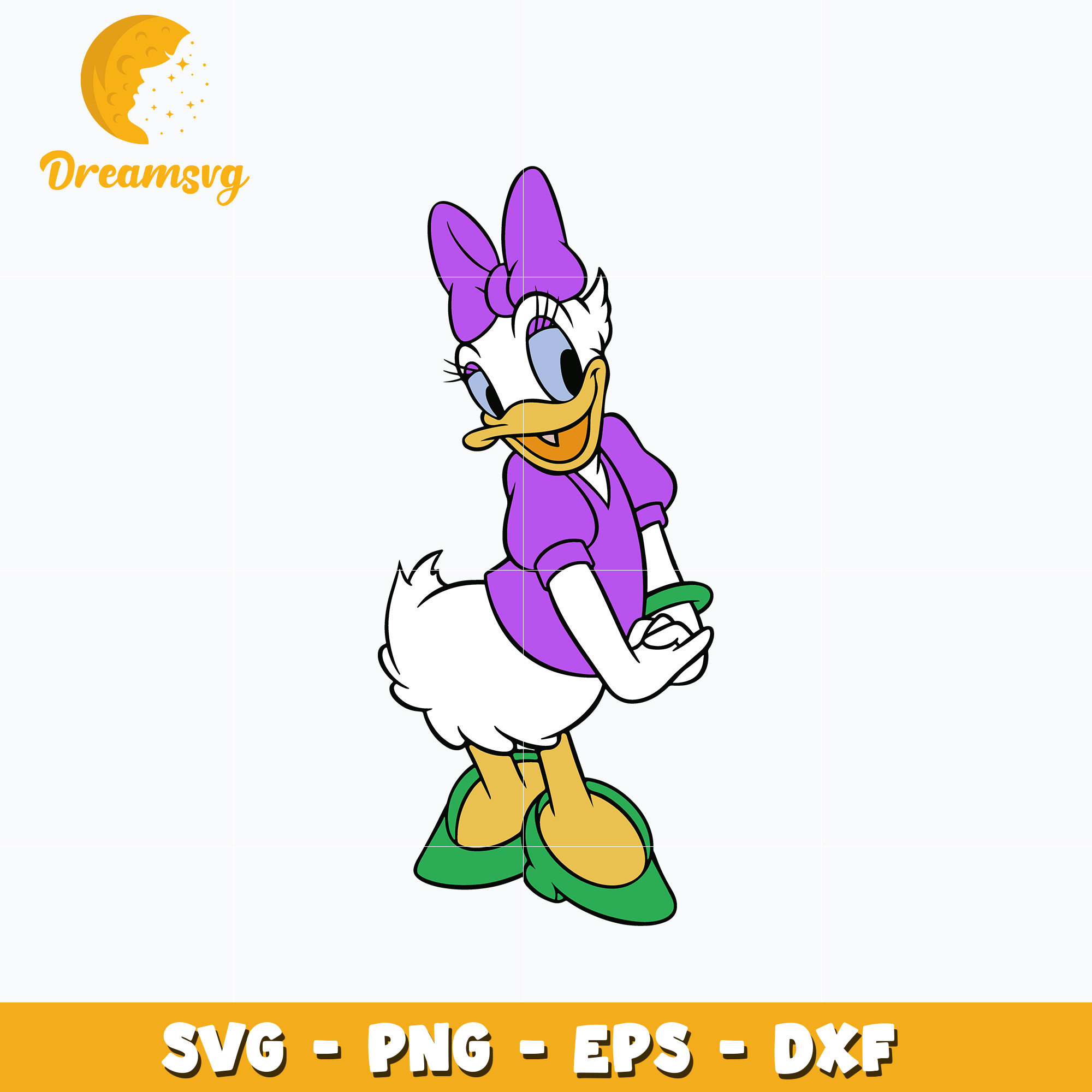 Daisy duck cute disney svg – DreamSVG Store