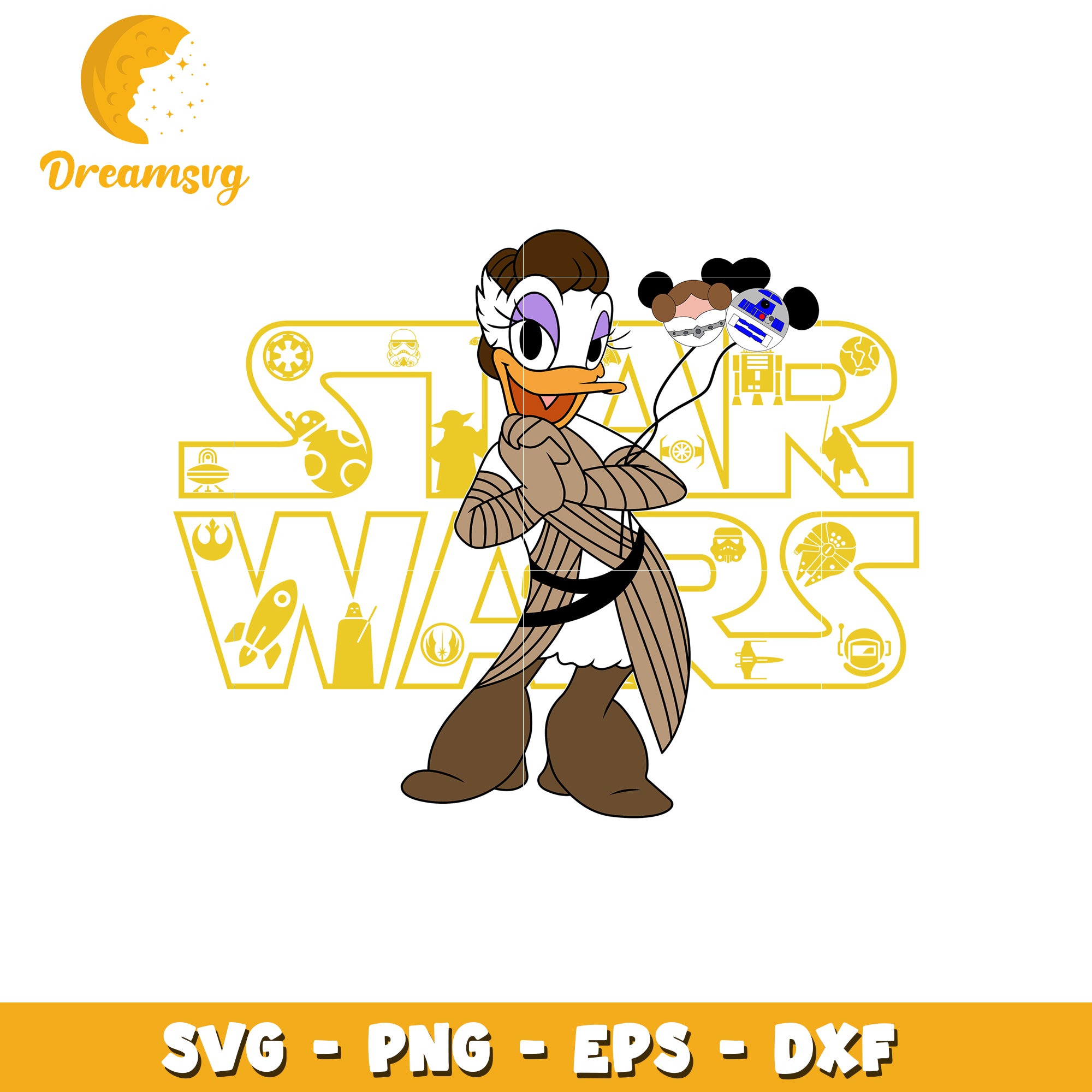 Daisy Rey Star Wars SVG Cut File – DreamSVG Store