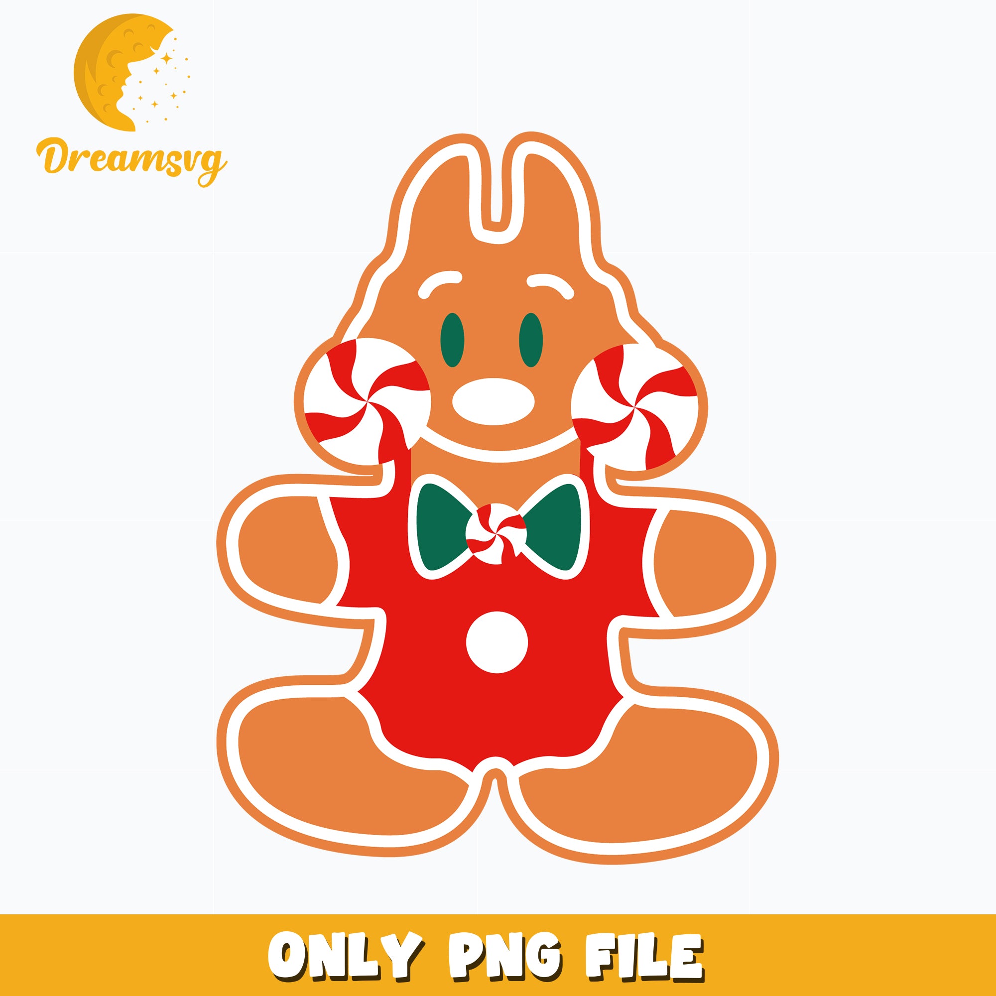 Dale Gingerbread png – DreamSVG Store