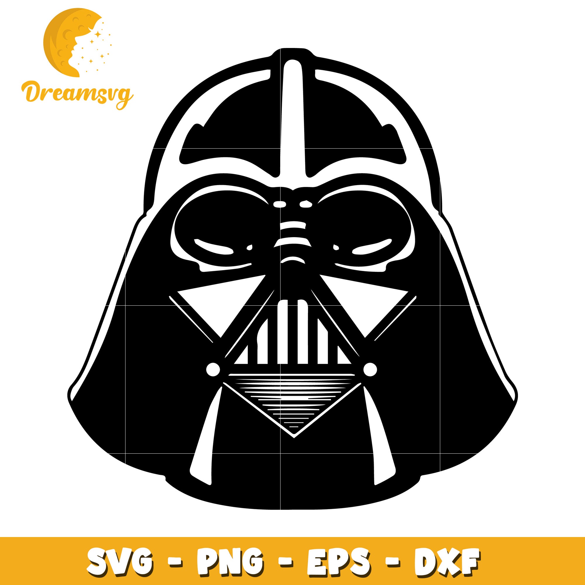 Darth Vader SVG PNG EPS DXF Cut File – DreamSVG Store