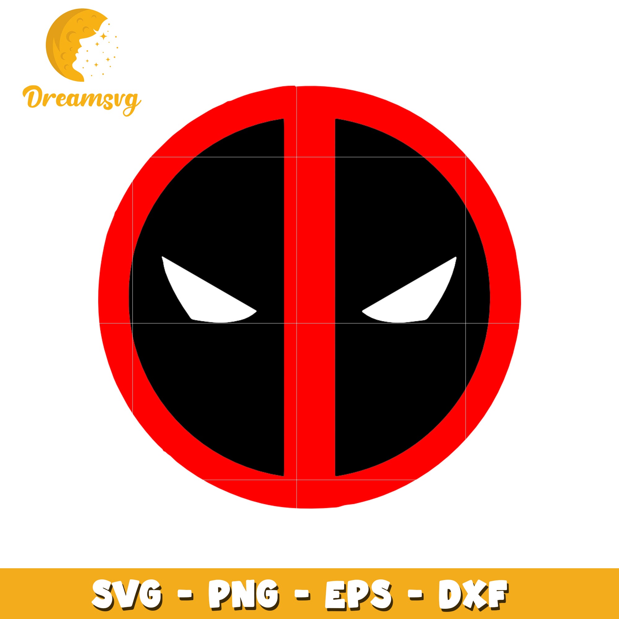 Deadpool Logo PNG, SVG, EPS, DXF Files – DreamSVG Store