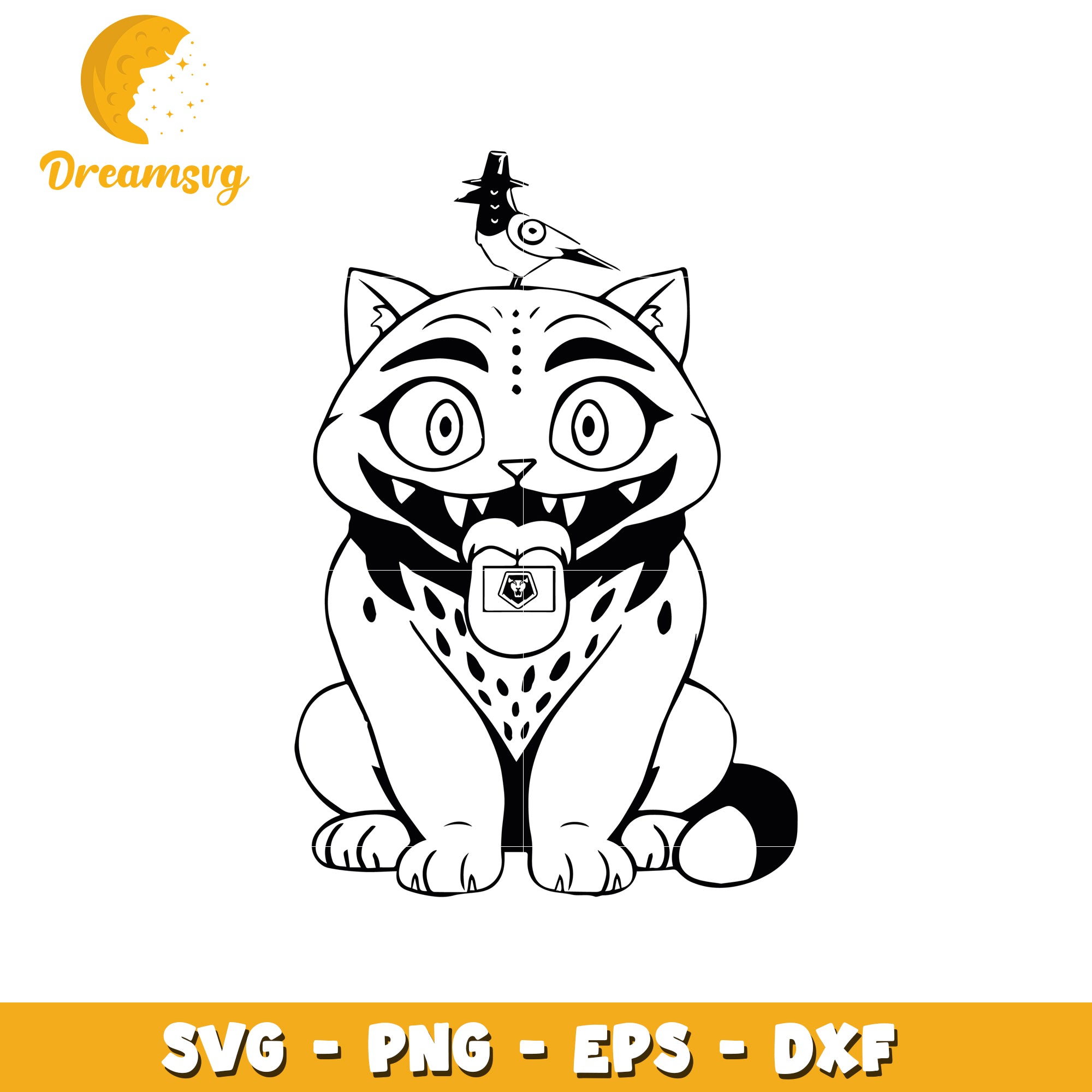 Derpy tonge design svg, huntrix derpy tiger svg, funny kpop tiger svg ...
