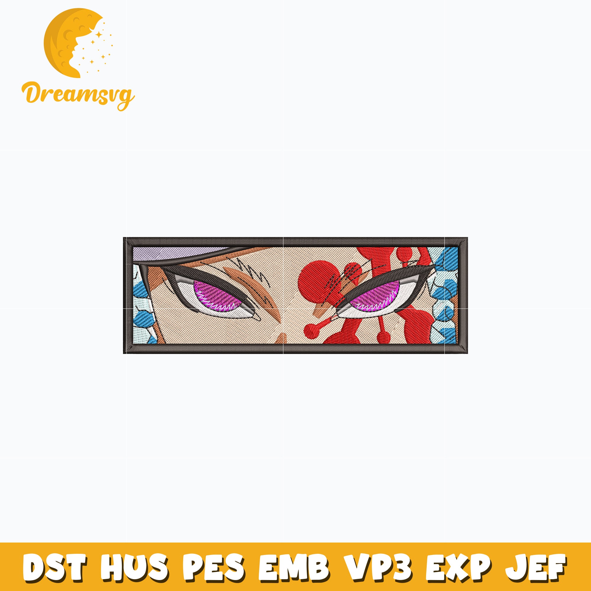 Tengen eyes embroidery design – DreamSVG Store