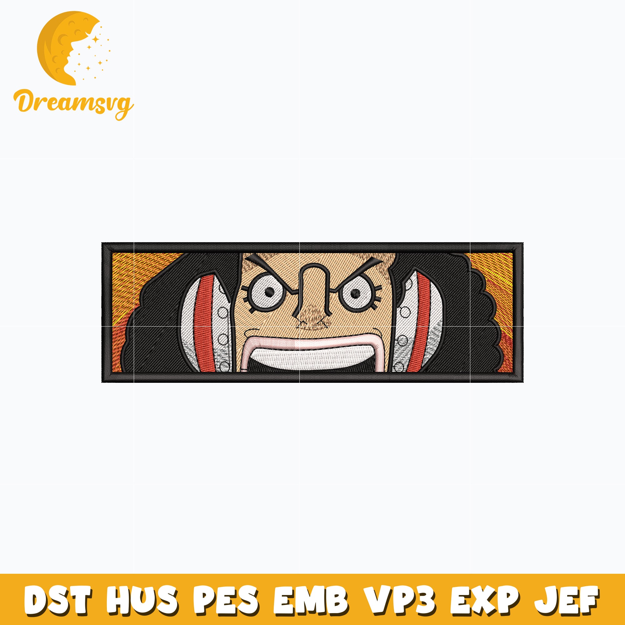 Usopp eyes embroidery design – DreamSVG Store