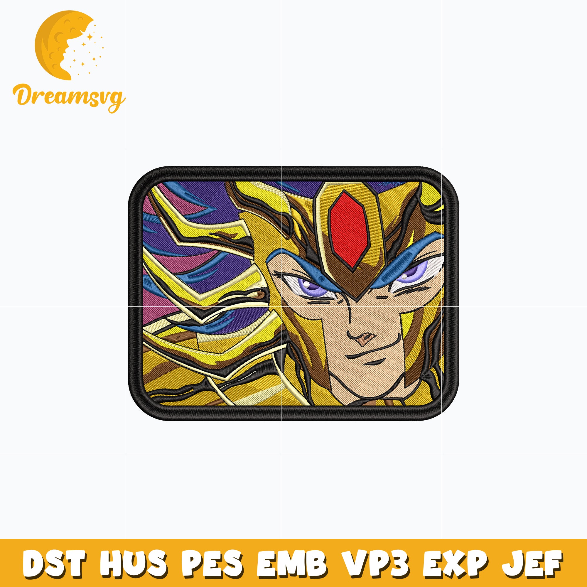 Cancer Deathmask face embroidery design – DreamSVG Store