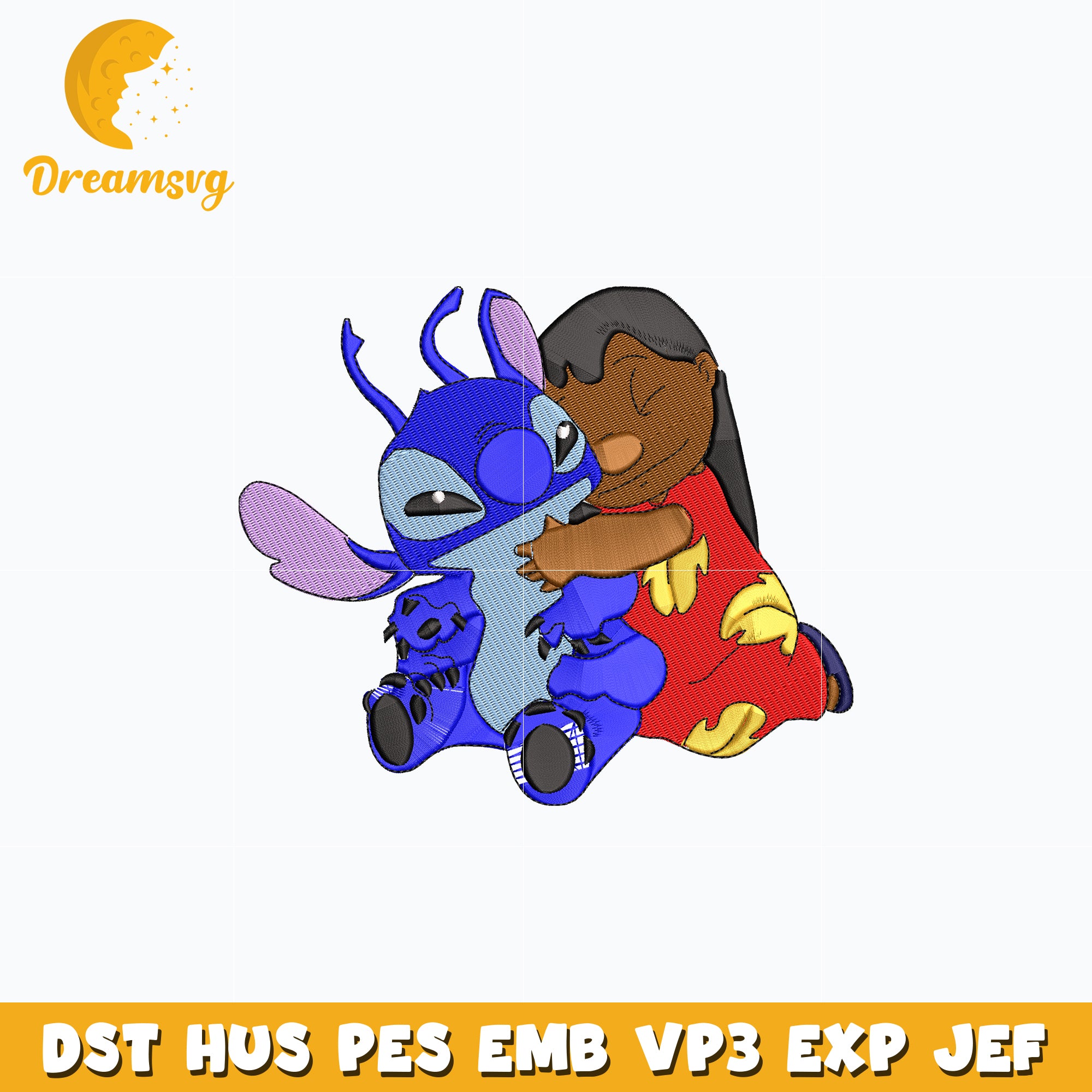 Lilo & Stitch embroidery design – DreamSVG Store