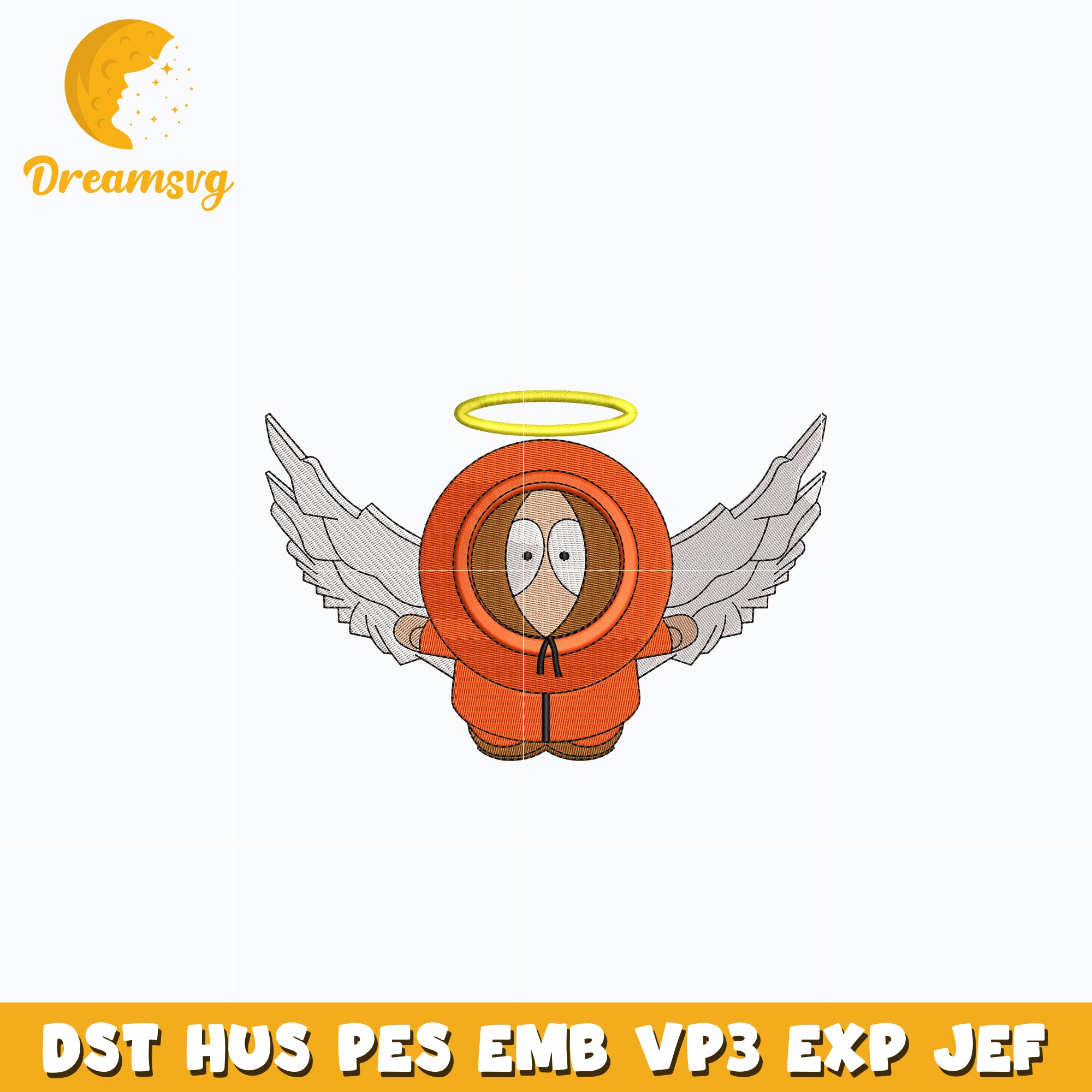 Kenny McCormick embroidery design – DreamSVG Store