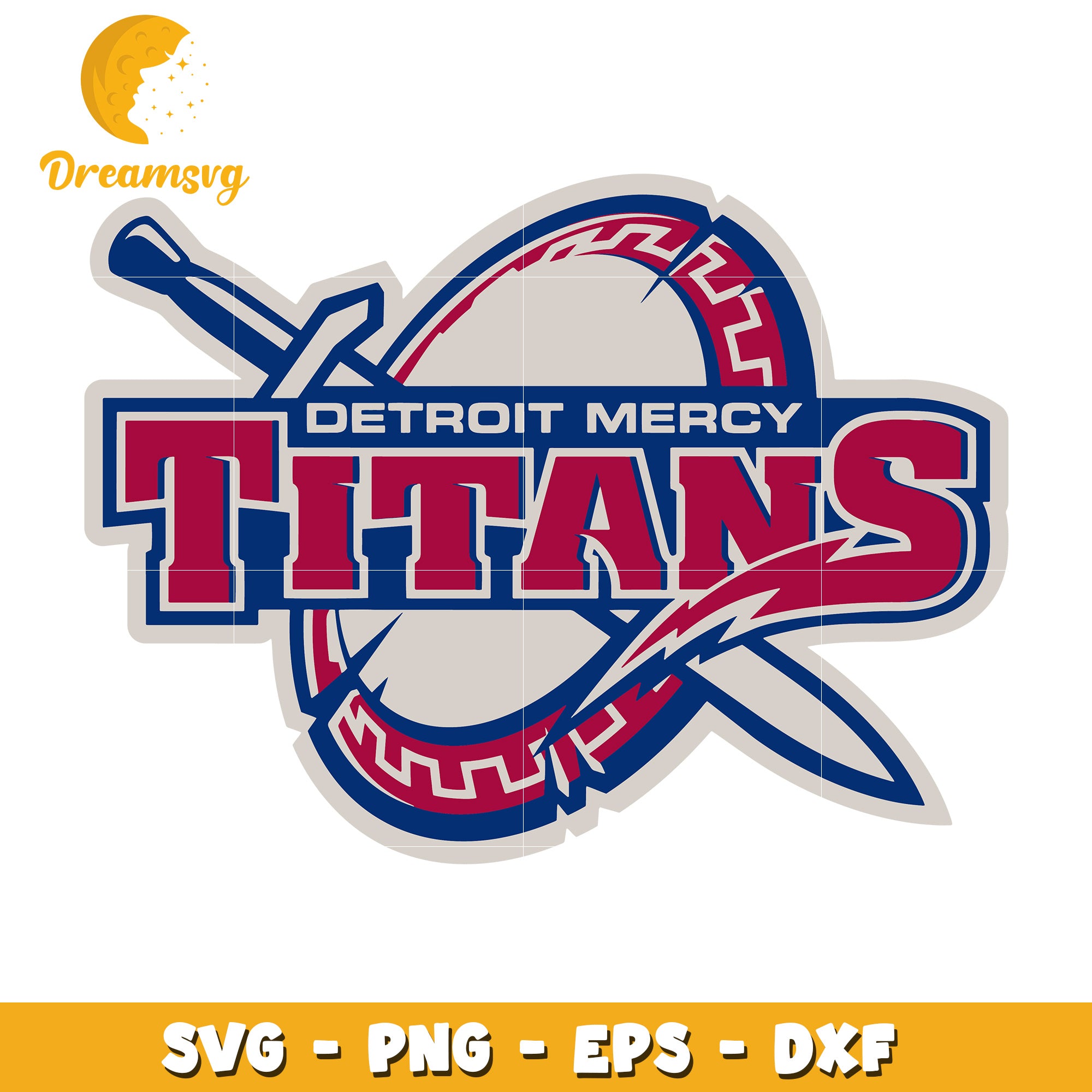 Detroit Mercy Titans SVG PNG EPS DXF – DreamSVG Store