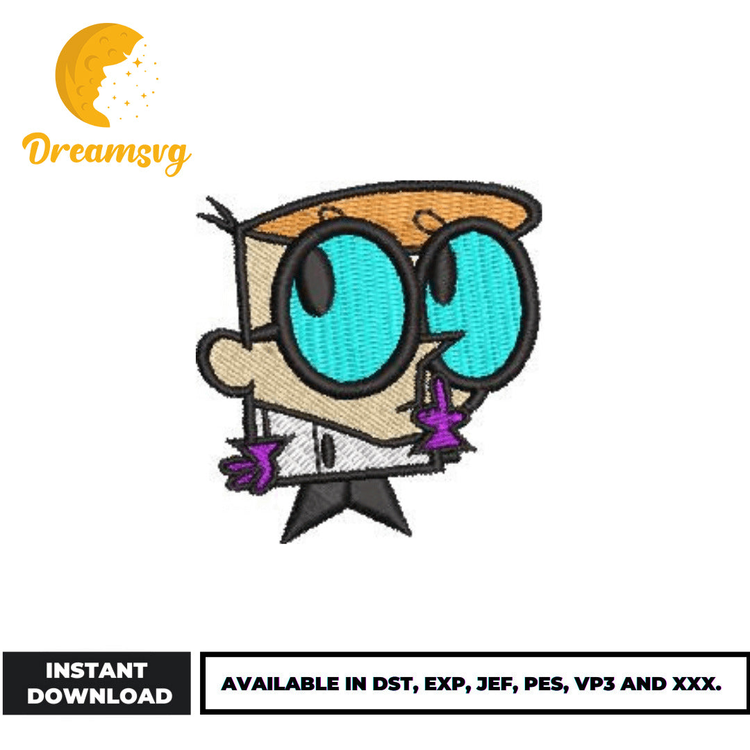 Dexter embroidery design – DreamSVG Store