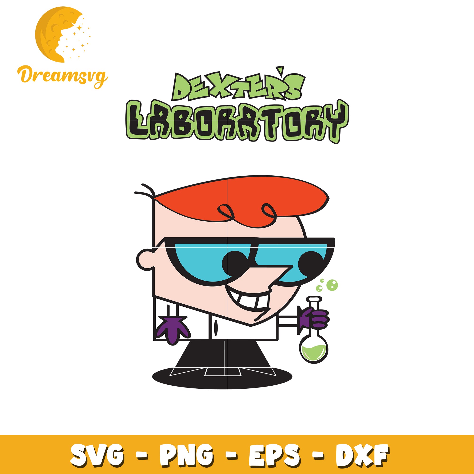 Dexter's Laboratory SVG PNG EPS DXF – DreamSVG Store