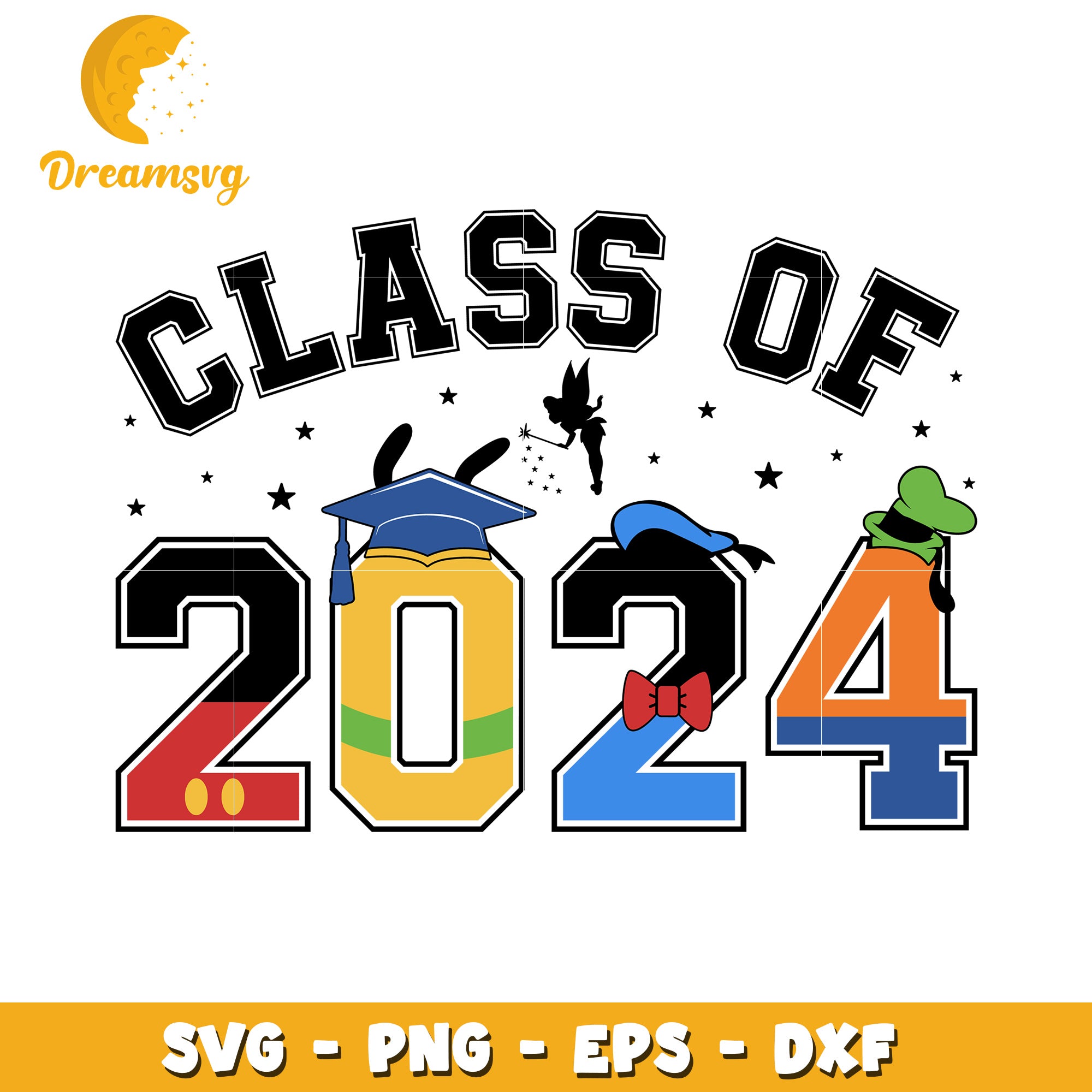 Disney Class of 2024 SVG Cut File – DreamSVG Store