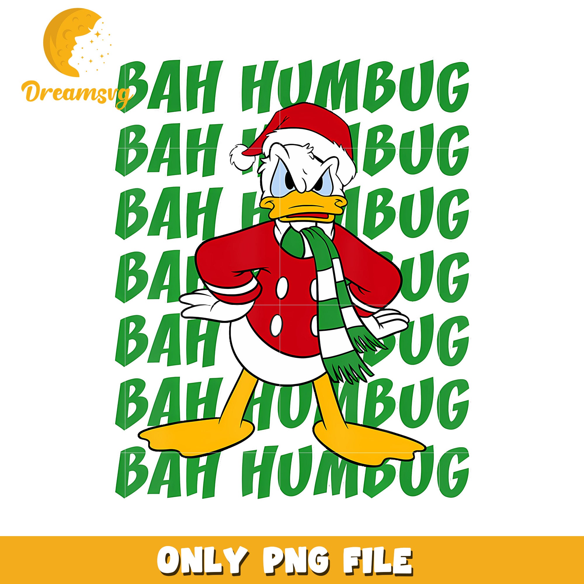 Disney Donald Duck Bah Humbug png, halloween season png, halloween era ...
