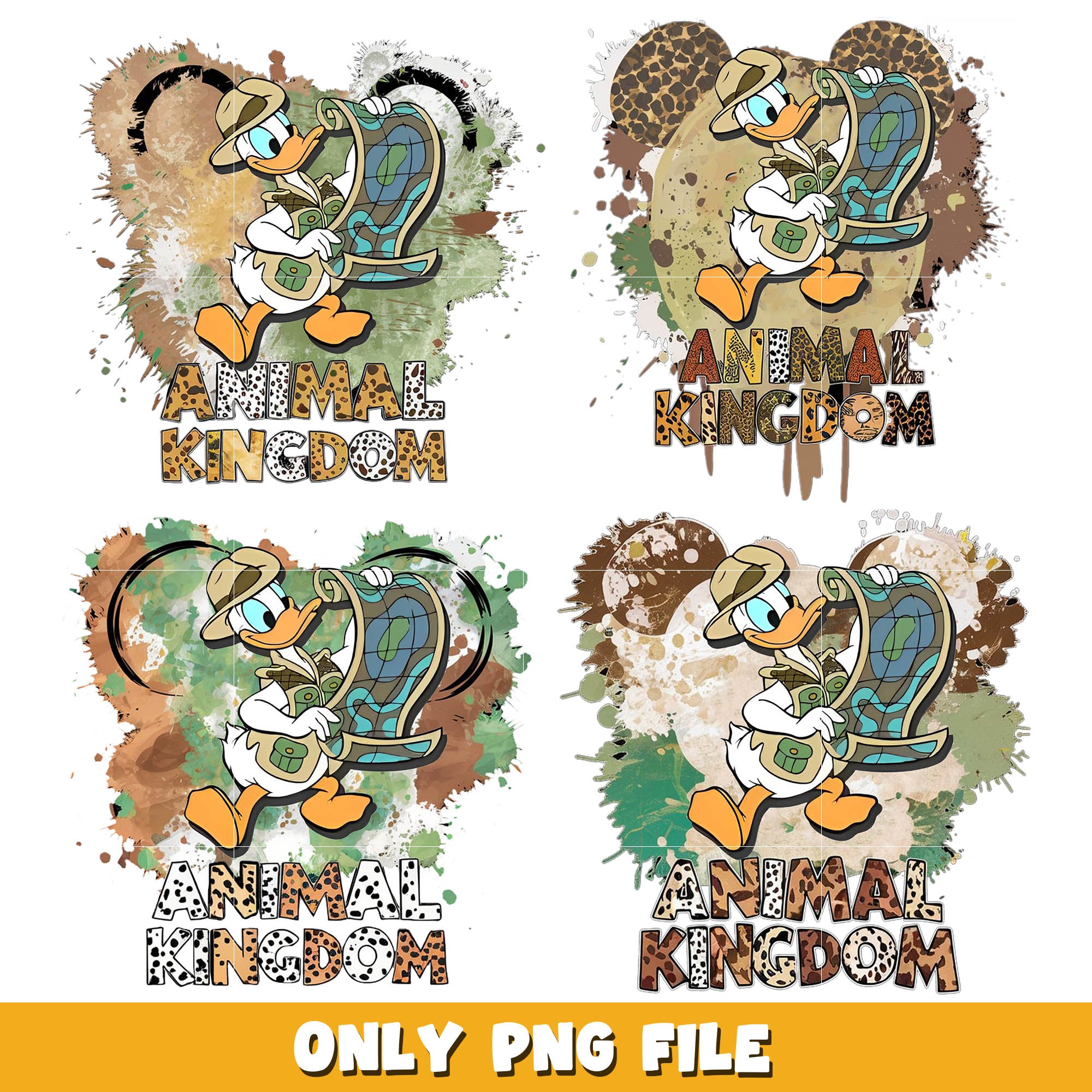 Disney Donald duck animal kingdom png bundle, Disney animal png, disne ...