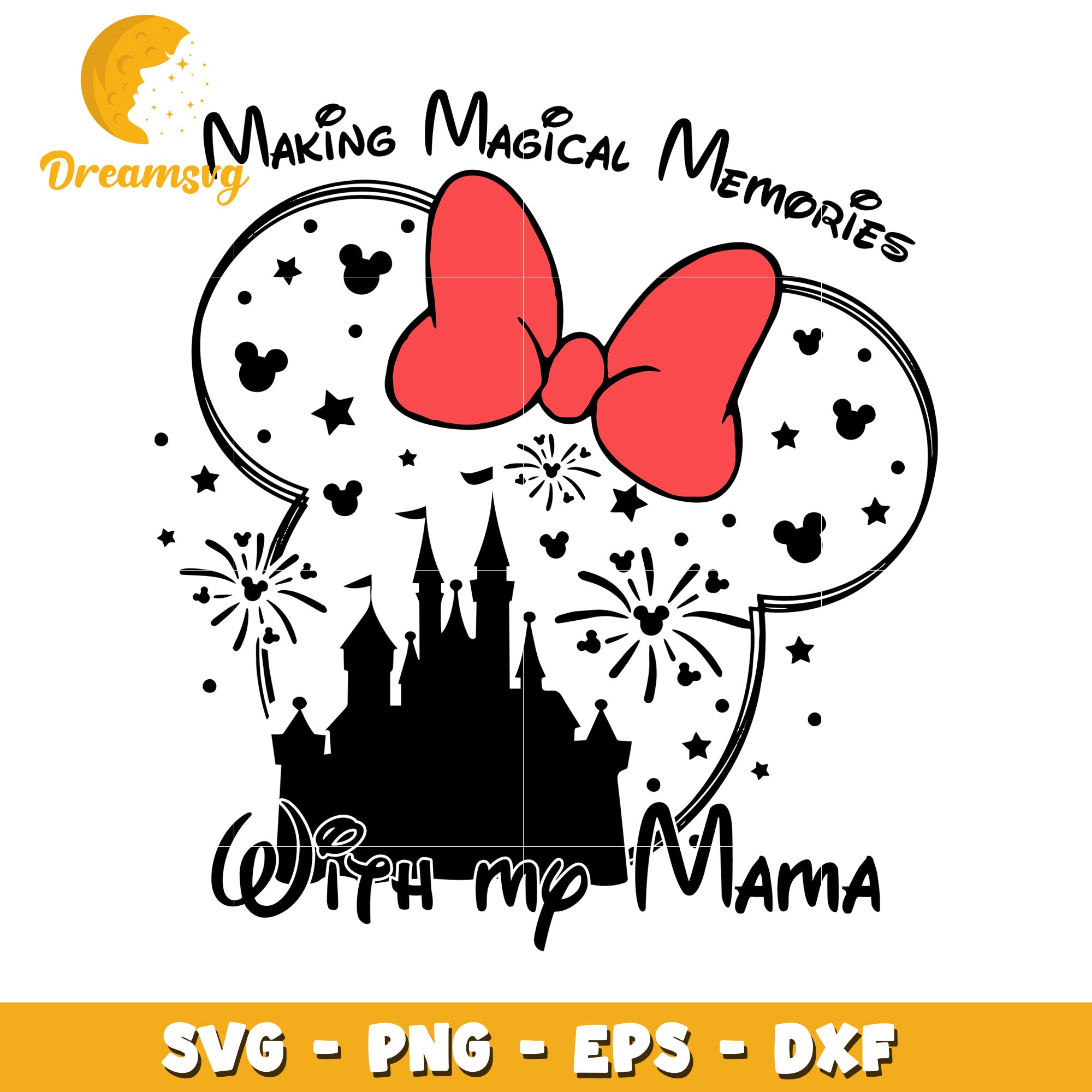 Disney Mama SVG Cut File – DreamSVG Store