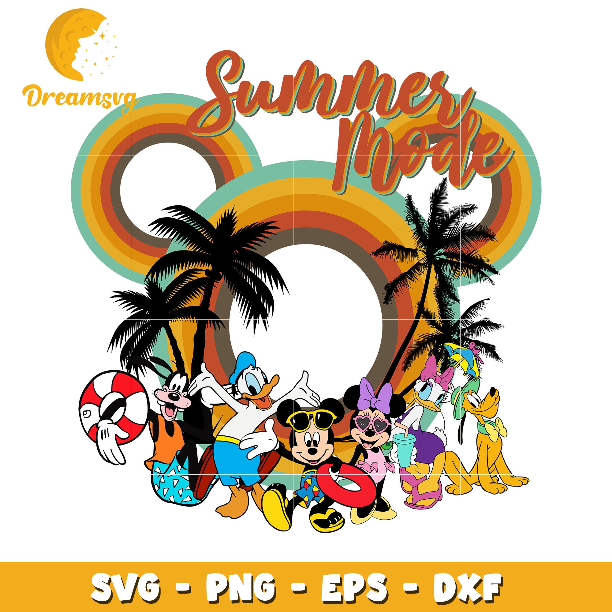 Disney Summer Beach SVG Bundle – DreamSVG Store