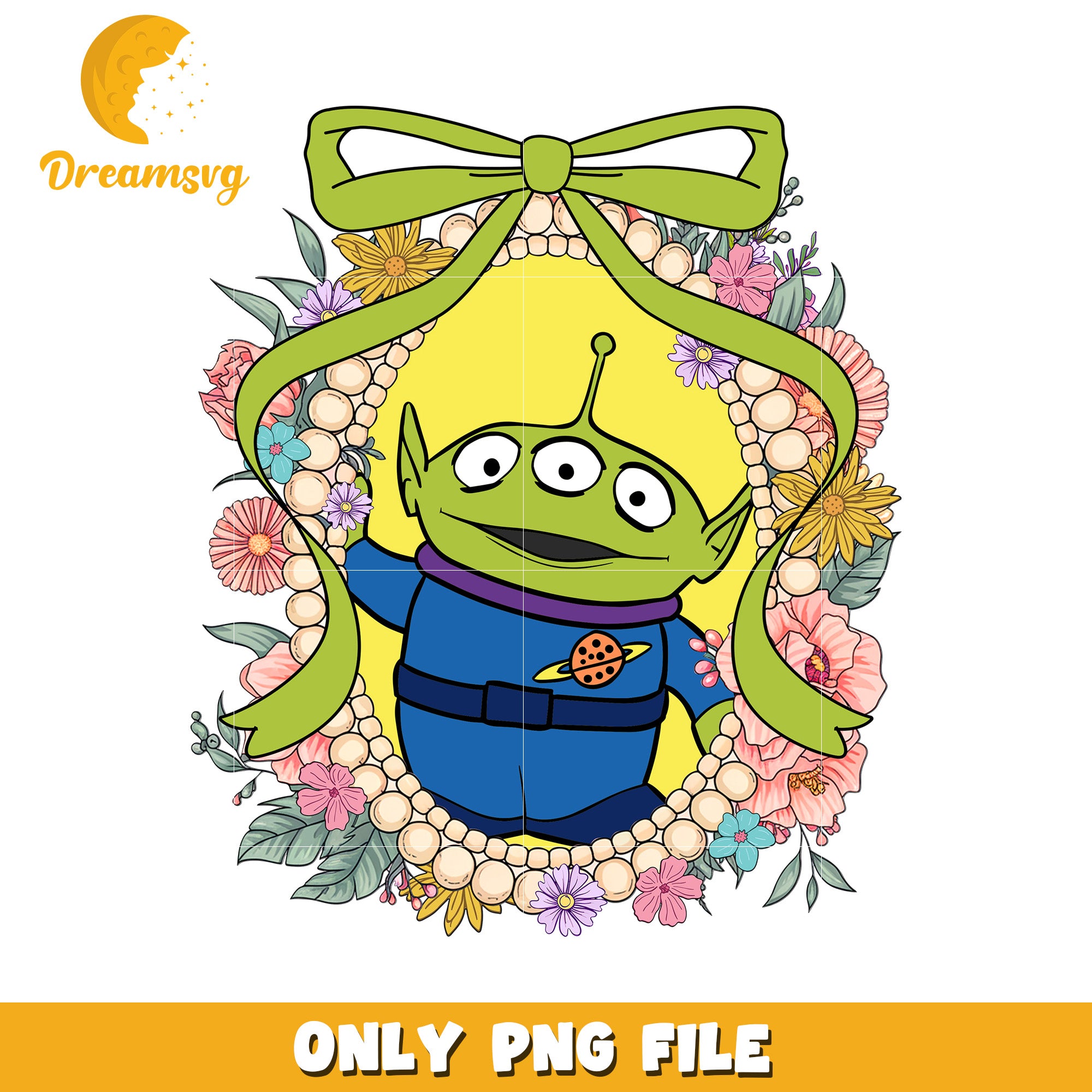 Disney alien png, disney characters png, disney movie png – DreamSVG Store