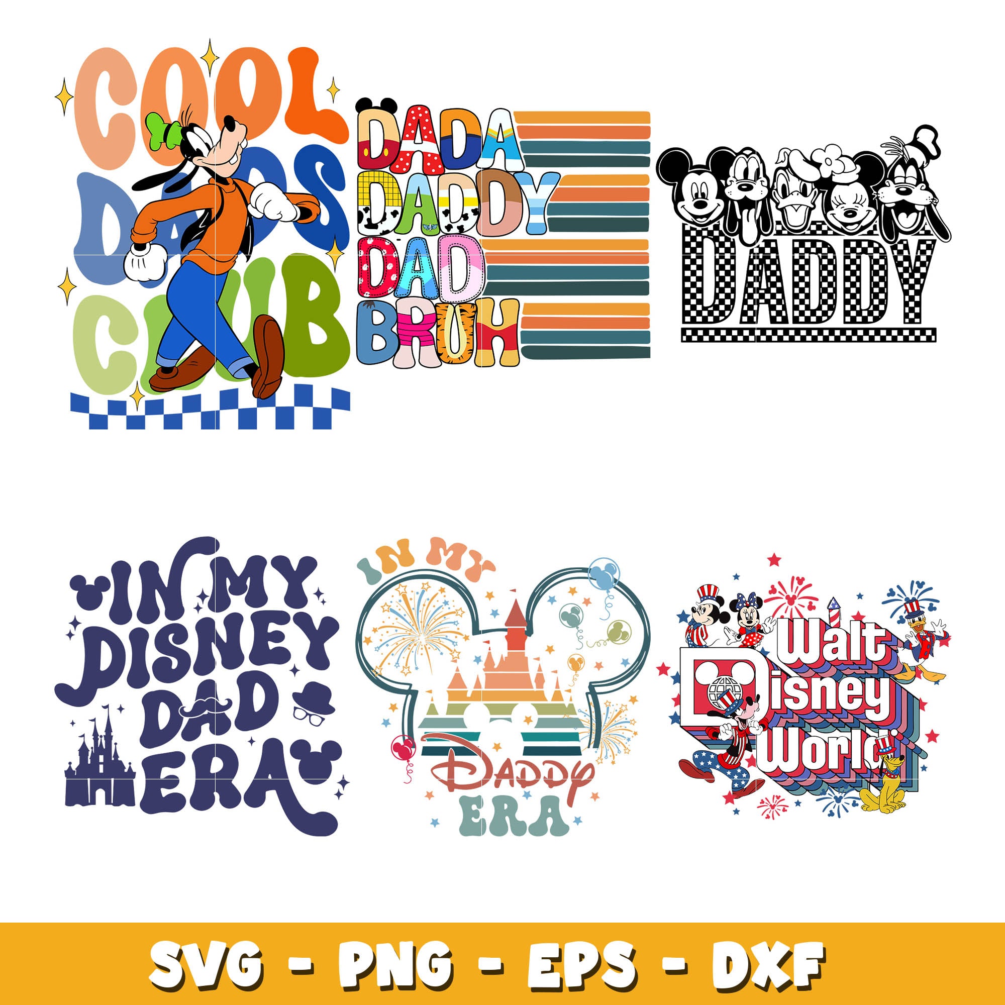 In my disney dad era svg bundle, Father day svg, Disney svg – DreamSVG ...