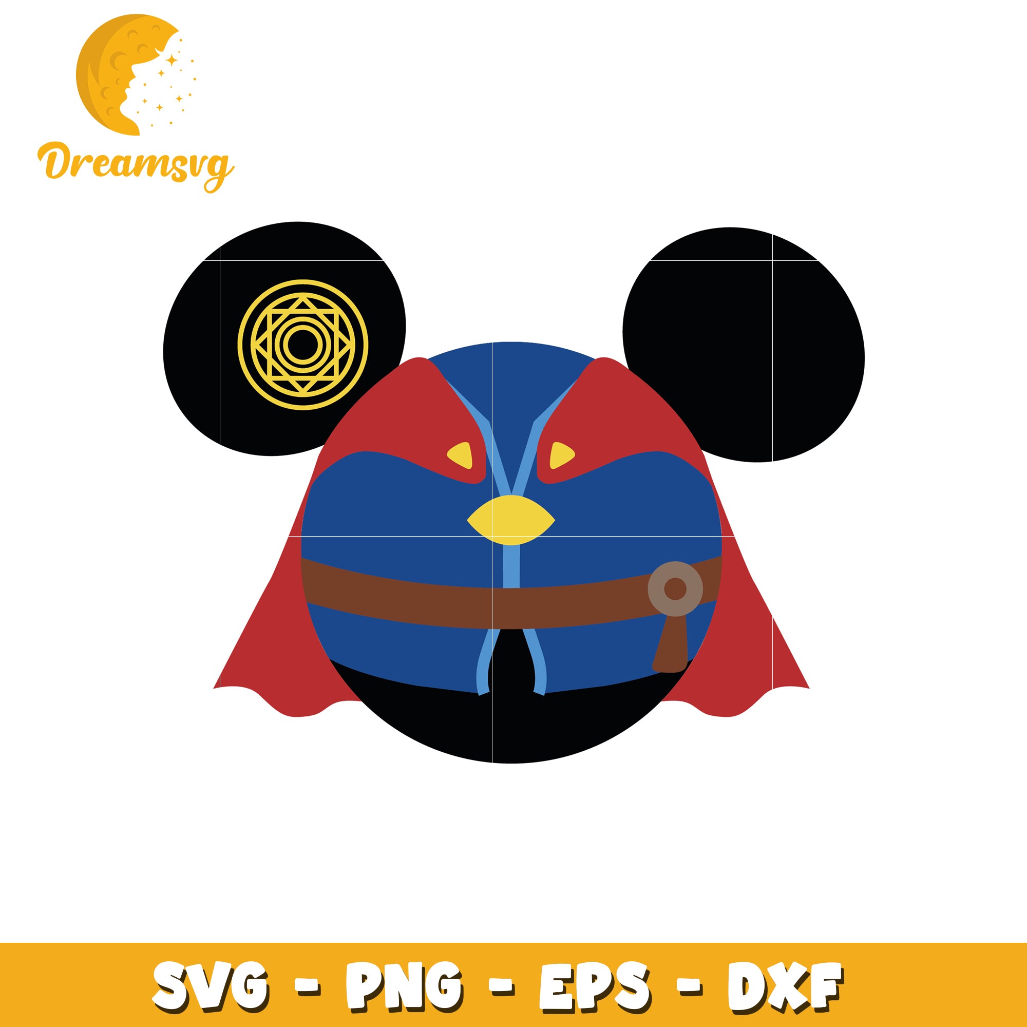 Doctor Strange Mickey Mouse SVG – DreamSVG Store
