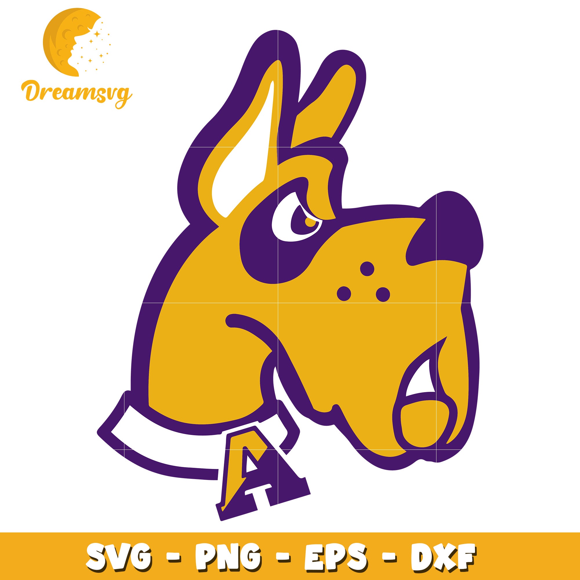 Dog Mascot SVG PNG EPS DXF Cut File – DreamSVG Store