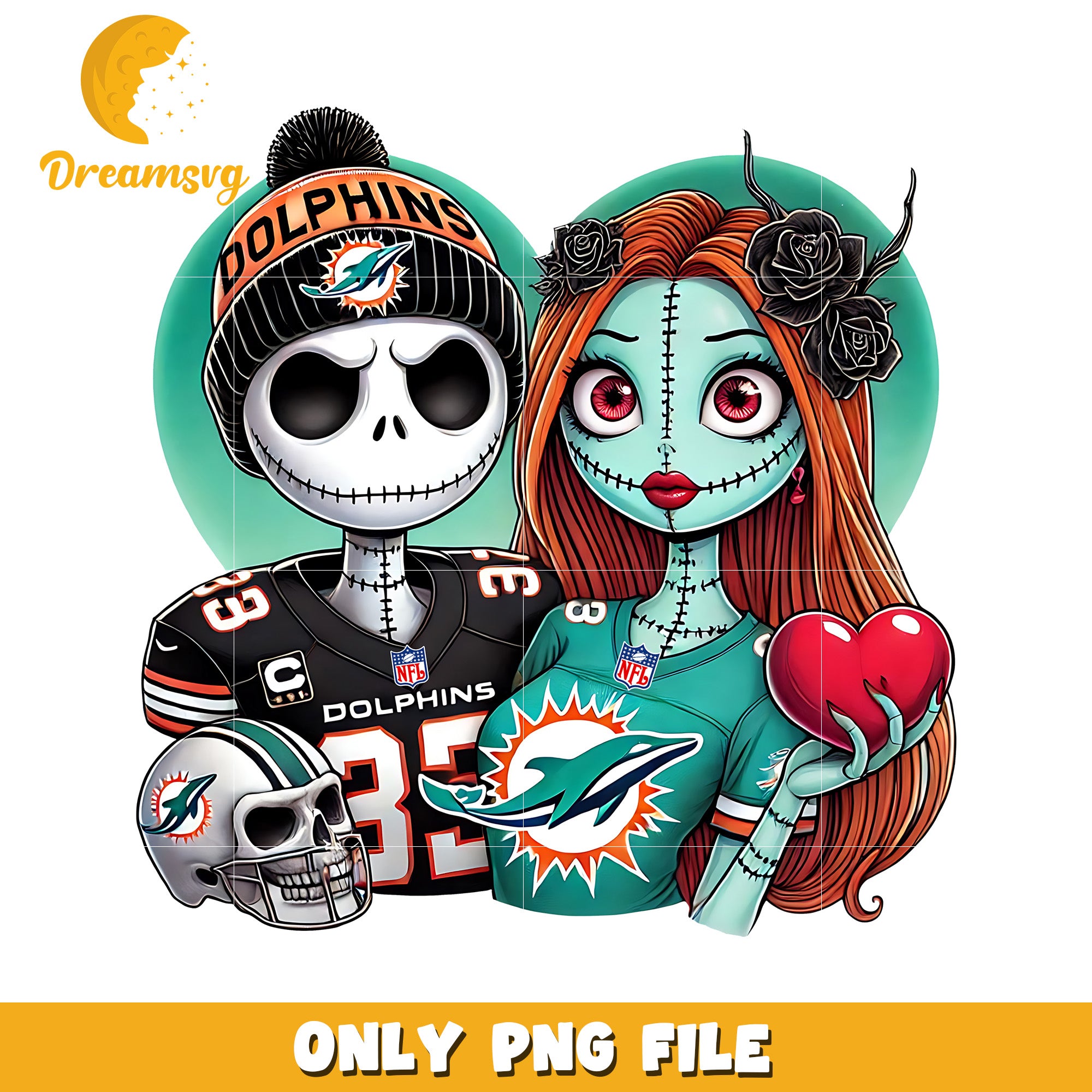 Dolphins jack and sally png, nfl power rankingsl png, american sports ...