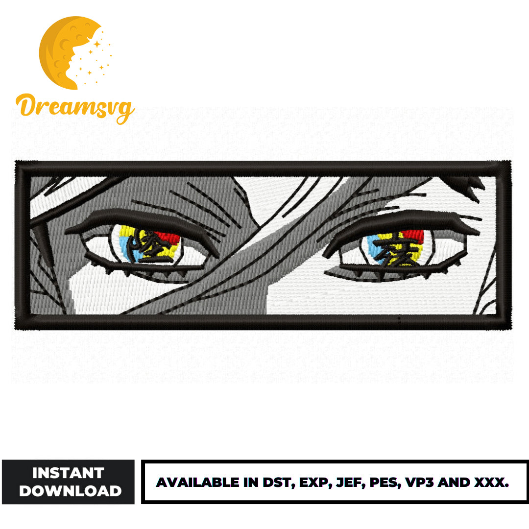 Doma Eye embroidery design – DreamSVG Store